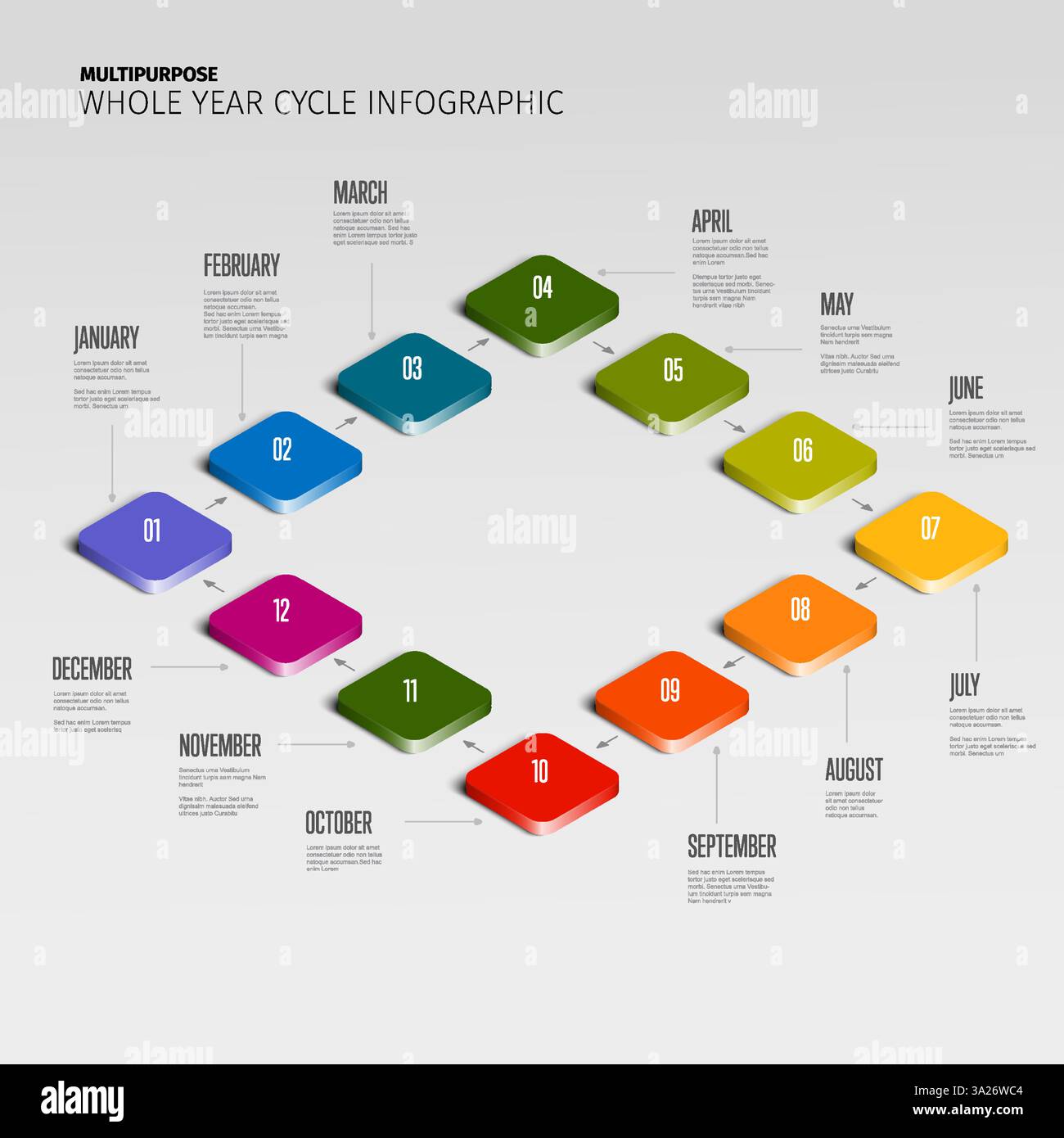 Whole cycle Stock Vector Images - Alamy