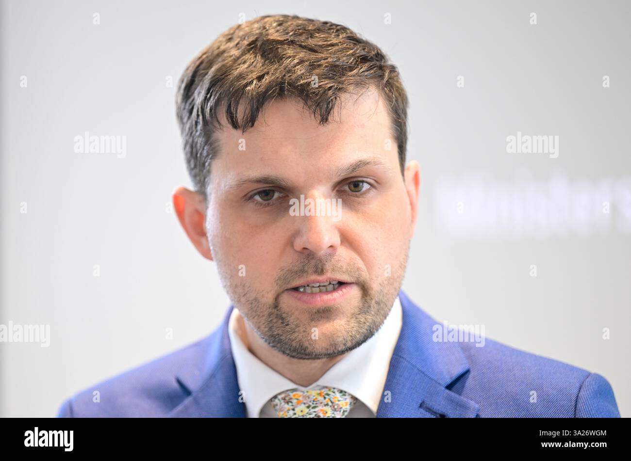 Prague, Czech Republic. 12th Mar, 2025. Czech Environment Minister Petr ...