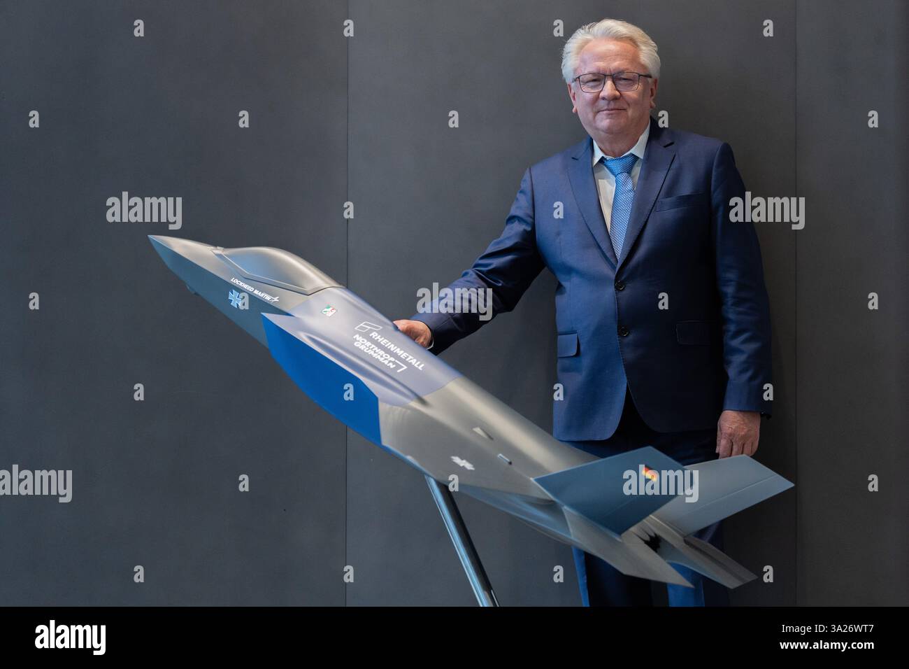 12 March 2025, North Rhine-Westphalia, Duesseldorf: Armin Papperger ...