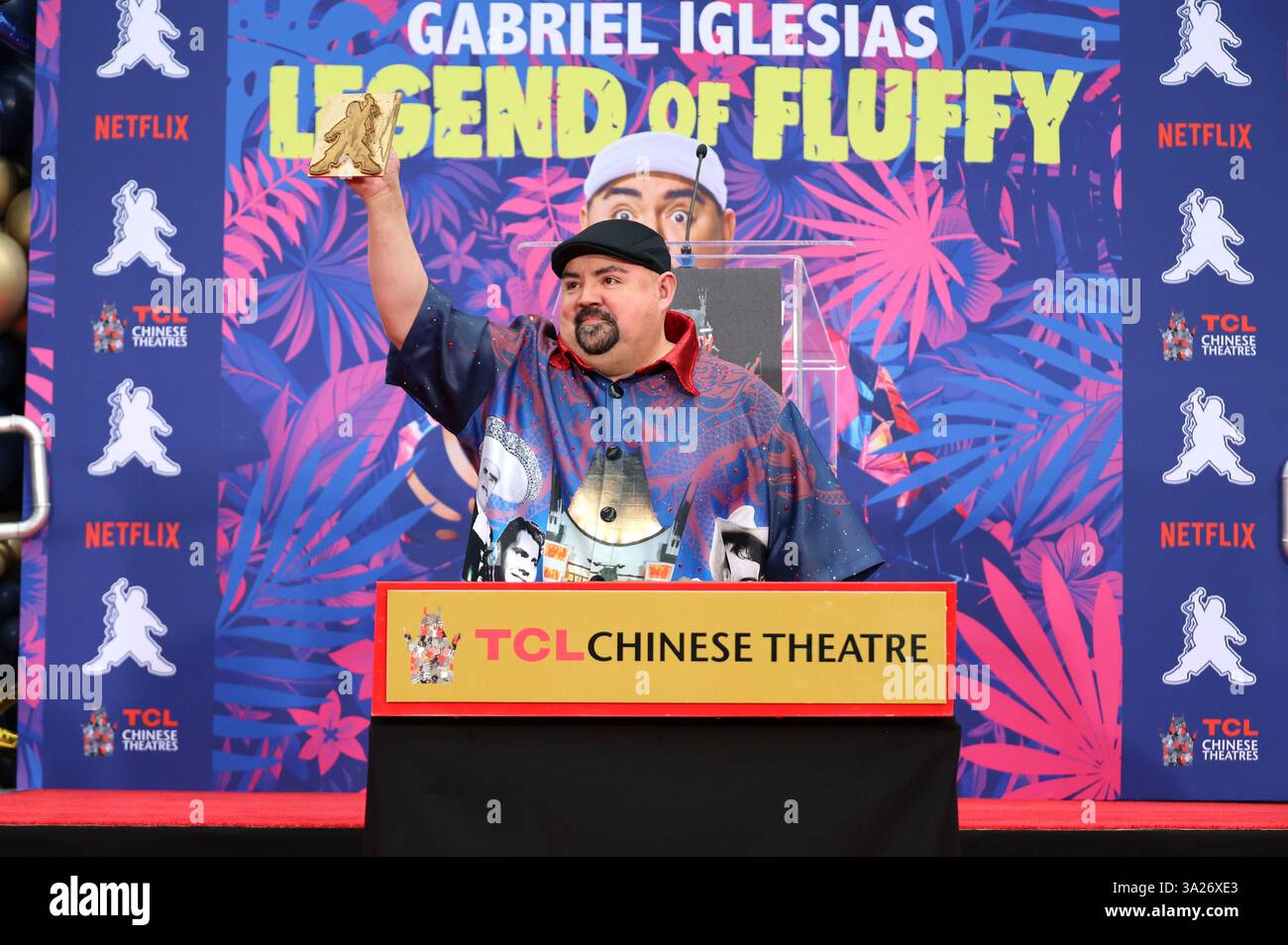 Gabriel Iglesias bei der Handprints Ceremony am TCL Chinese Theatre Hollywood. Los Angeles, 11. ...