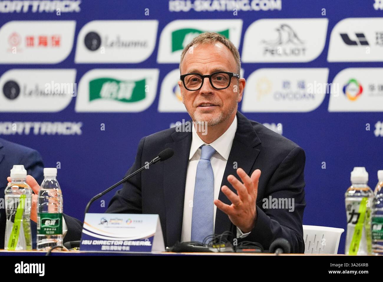 Beijing, China. 12th Mar, 2025. BEIJING, CHINA - MARCH 12: ISU Director ...