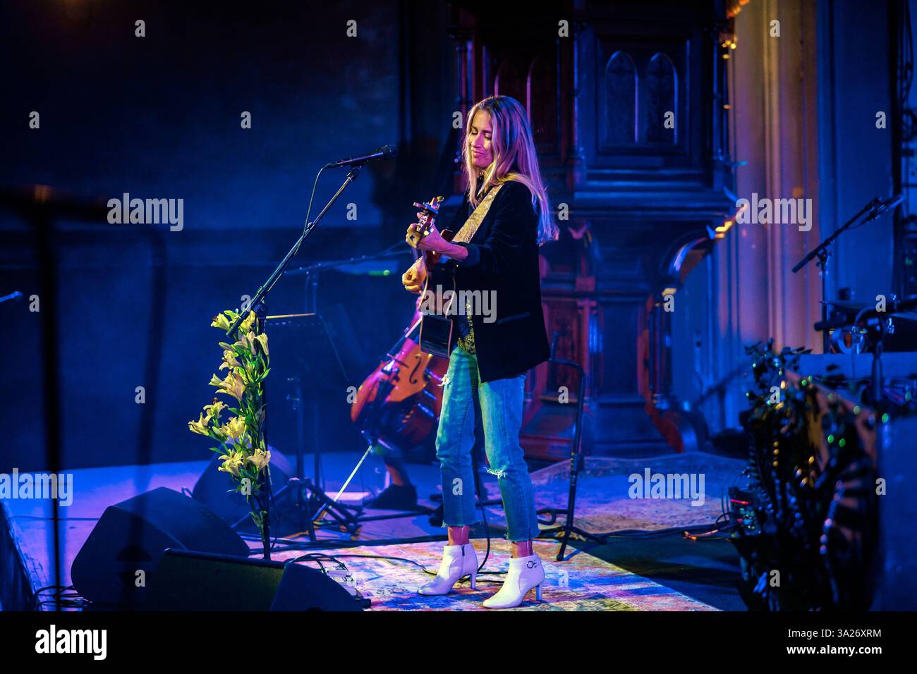 Oslo, Norway. 10th, March 2025. The Bermudian singer, songwriter and ...