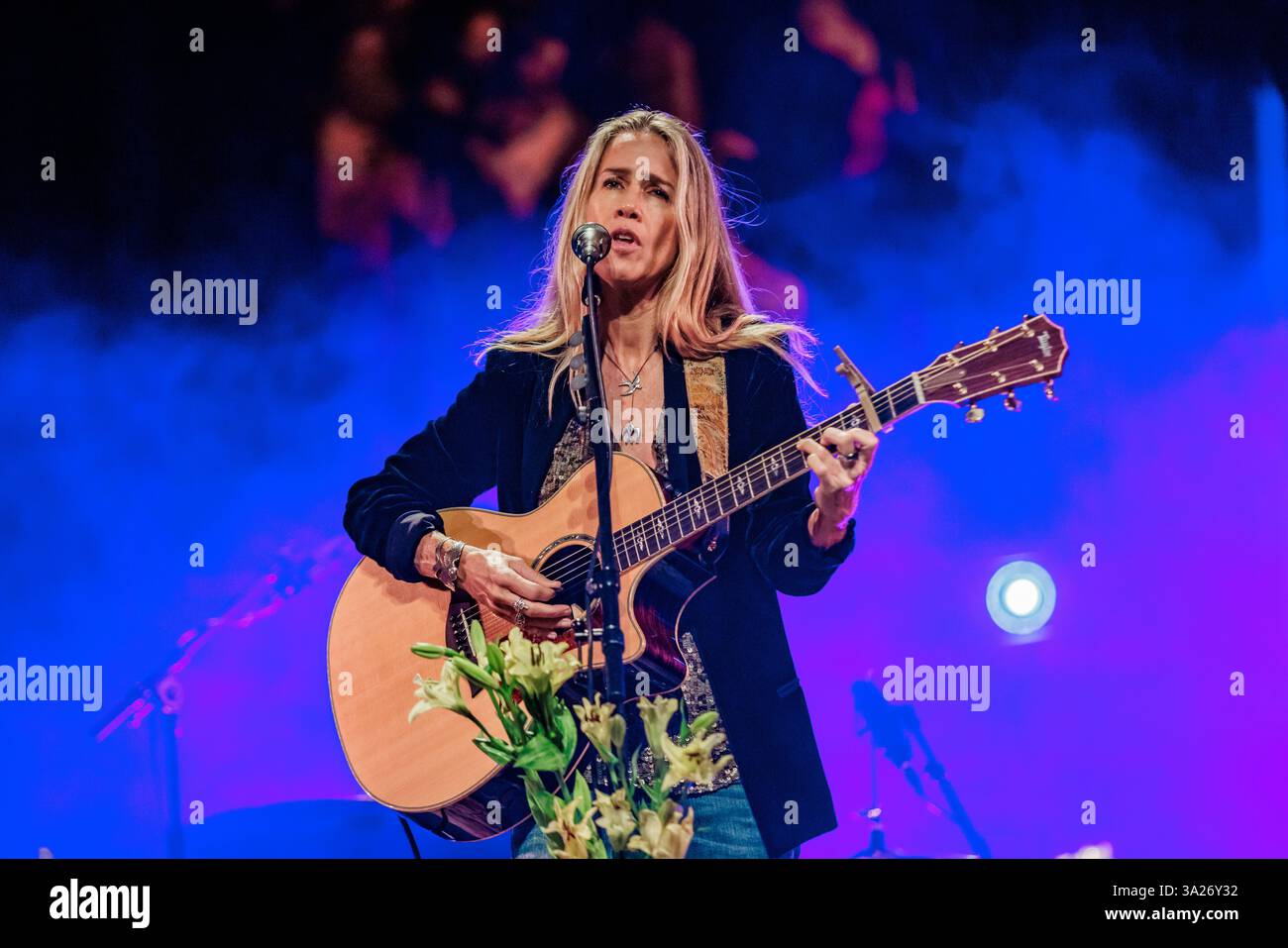 Oslo, Norway. 10th, March 2025. The Bermudian singer, songwriter and ...