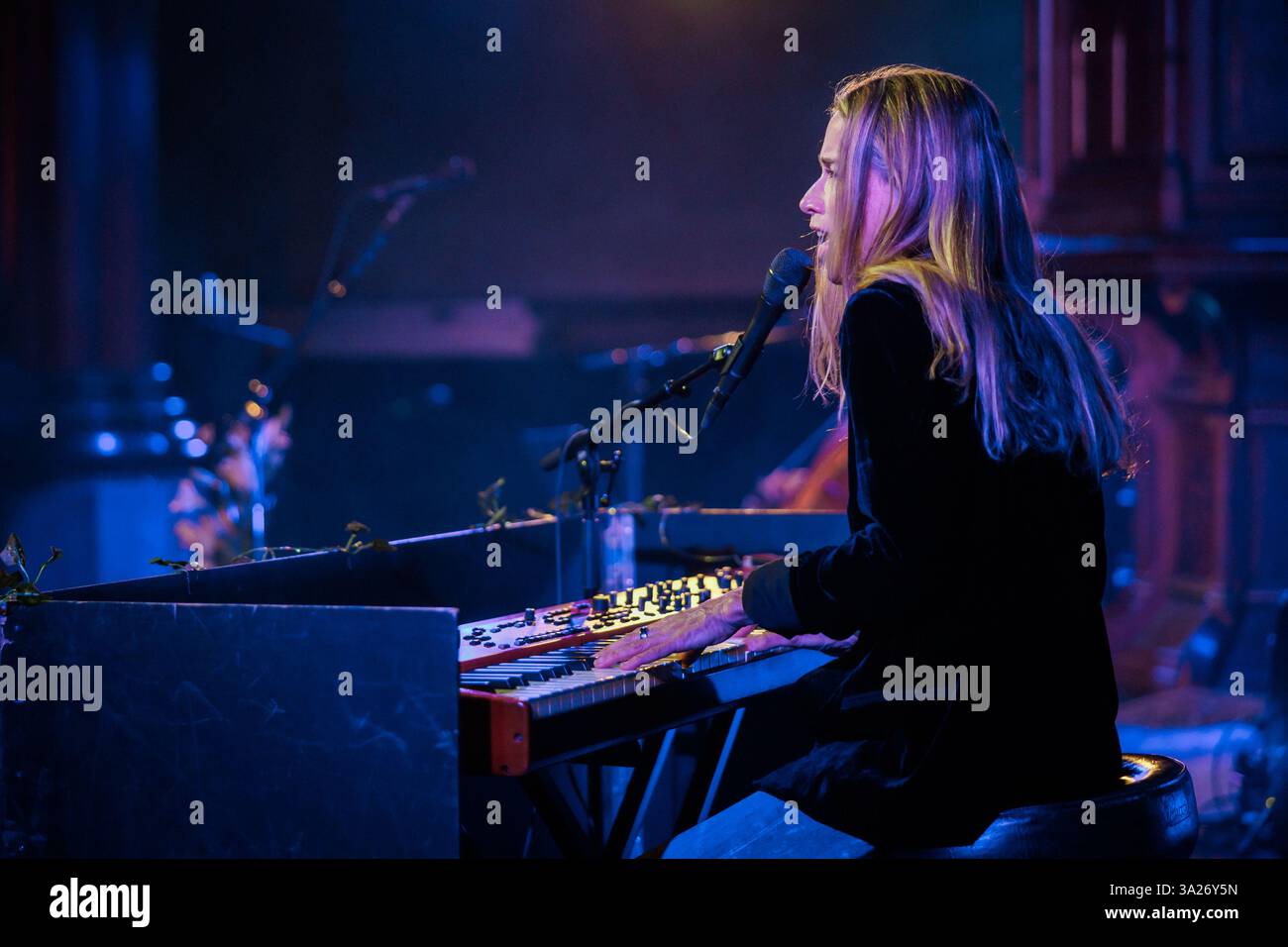 Oslo, Norway. 10th, March 2025. The Bermudian singer, songwriter and ...
