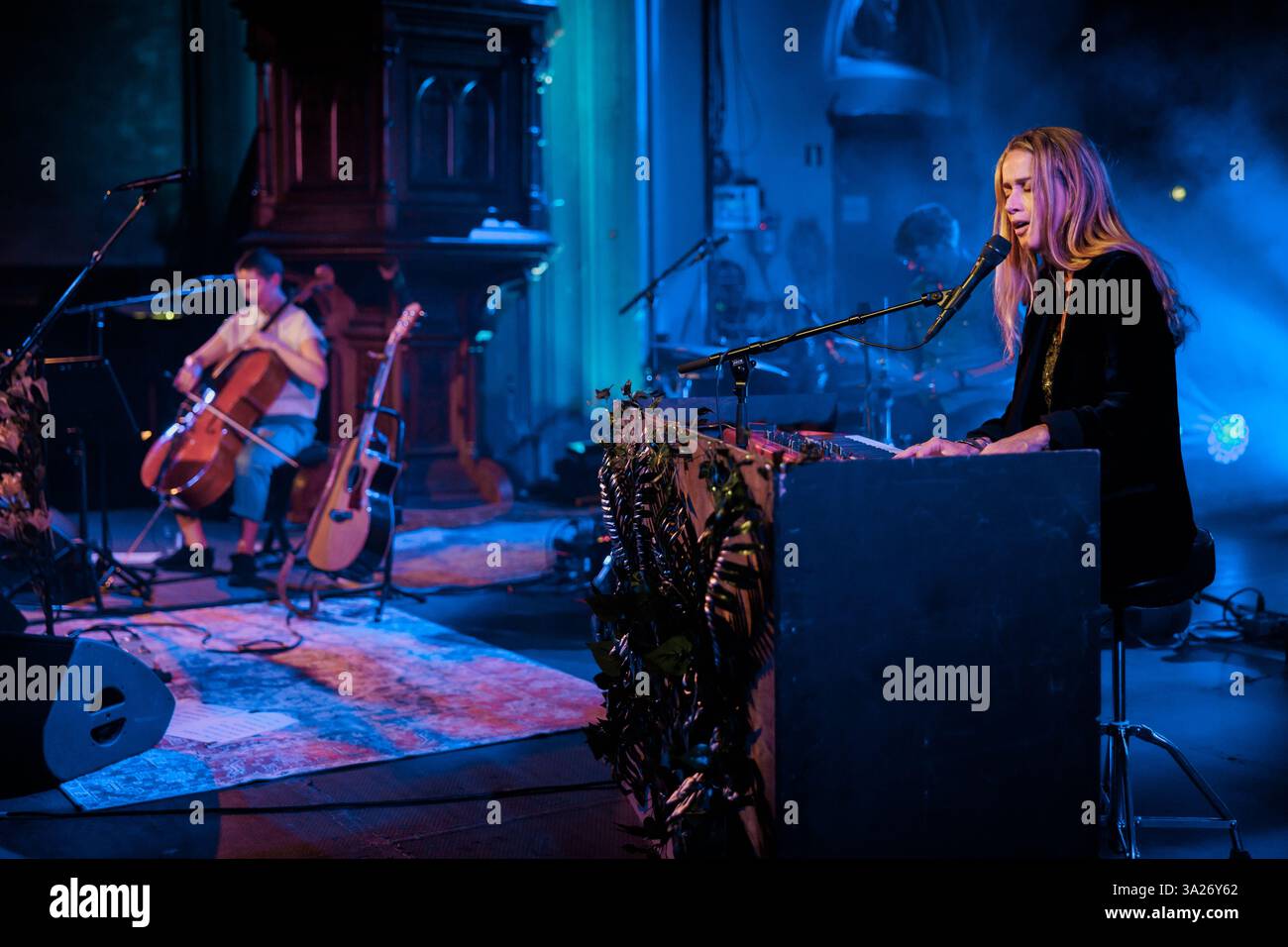 Oslo, Norway. 10th, March 2025. The Bermudian singer, songwriter and ...