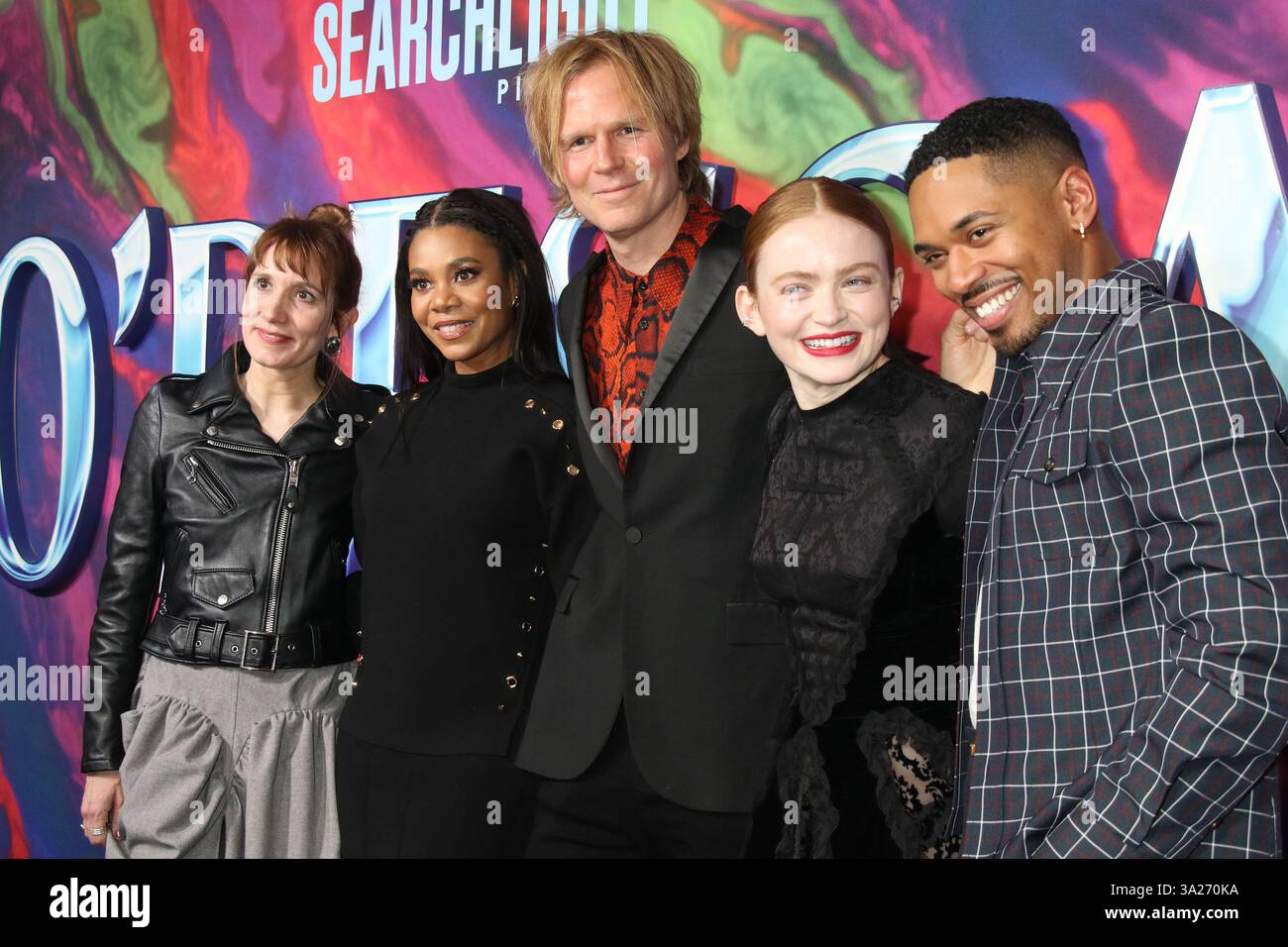 NEW YORK, NY - MARCH 11: Bree Elrod, Regina Hall, Geremy Jasper, Sadie ...