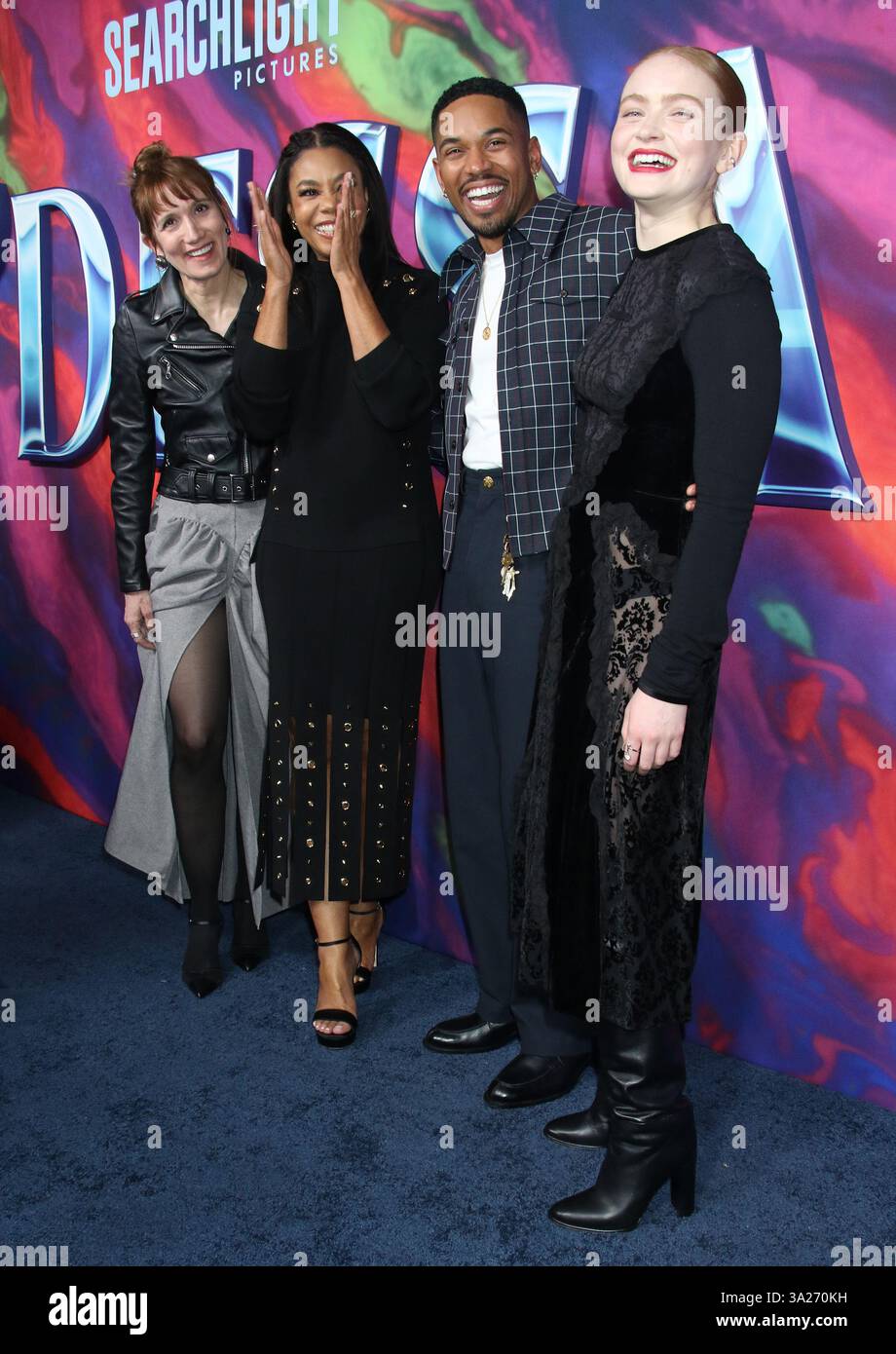 New York, NY, USA. 11th Mar, 2025. Bree Elrod, Regina Hall, Kelvin Harrison Jr. and Sadie Sink ...