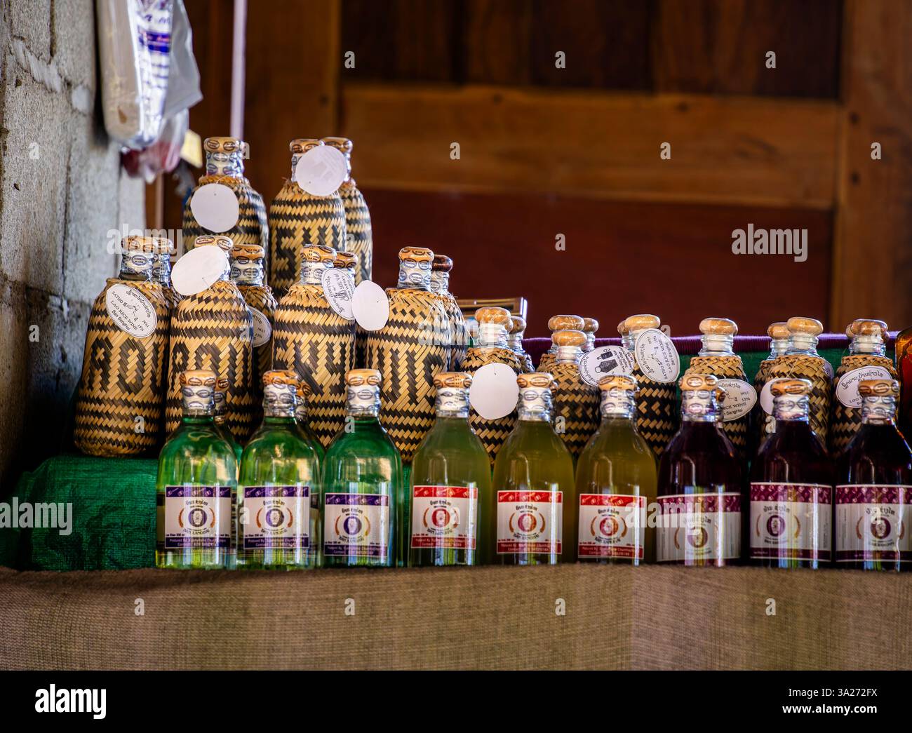 The whiskey village laos asia hi-res stock photography and images - Alamy