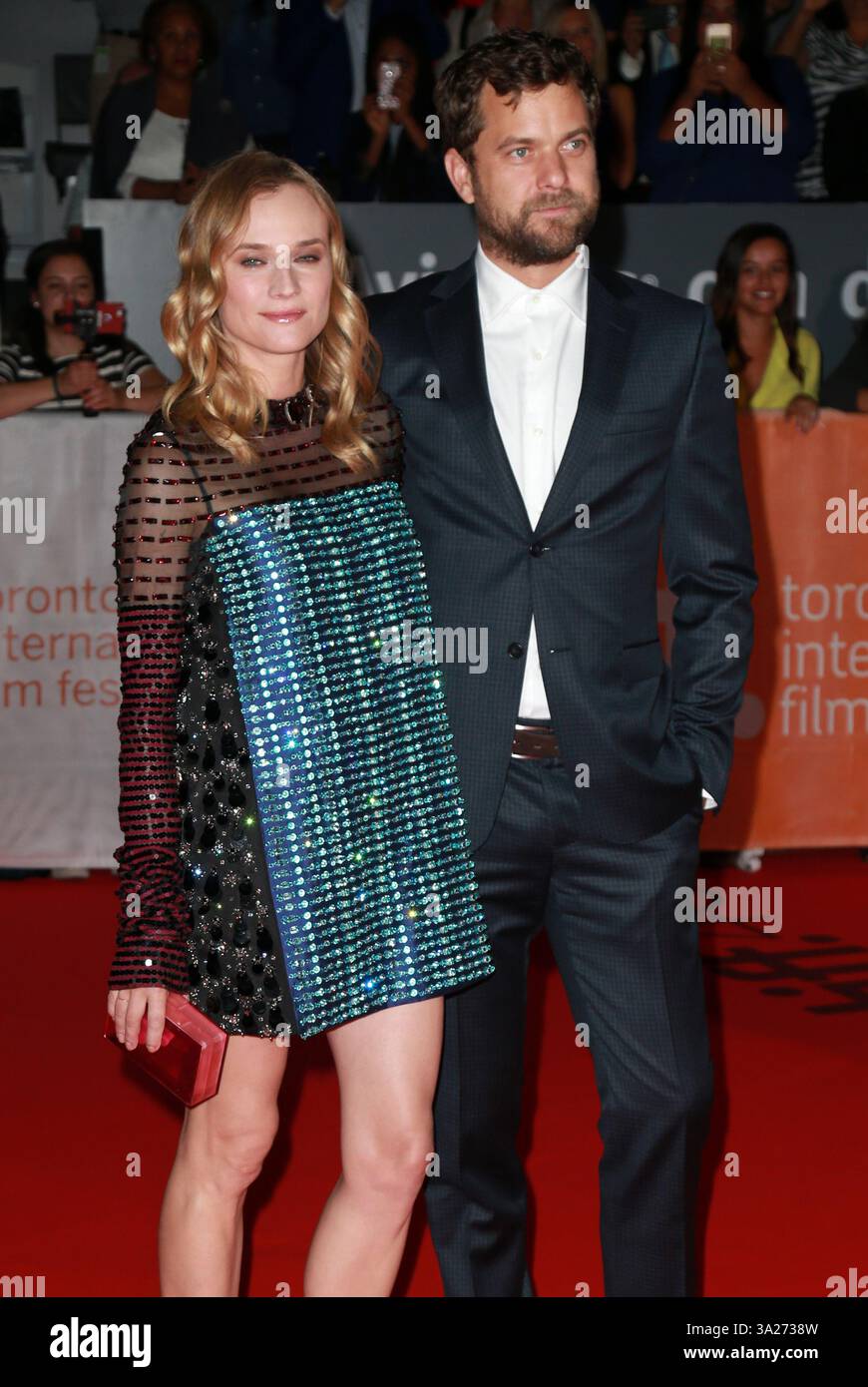 Diane Kruger and Joshua Jackson at the TIFF premiere of 'Disorder' in ...