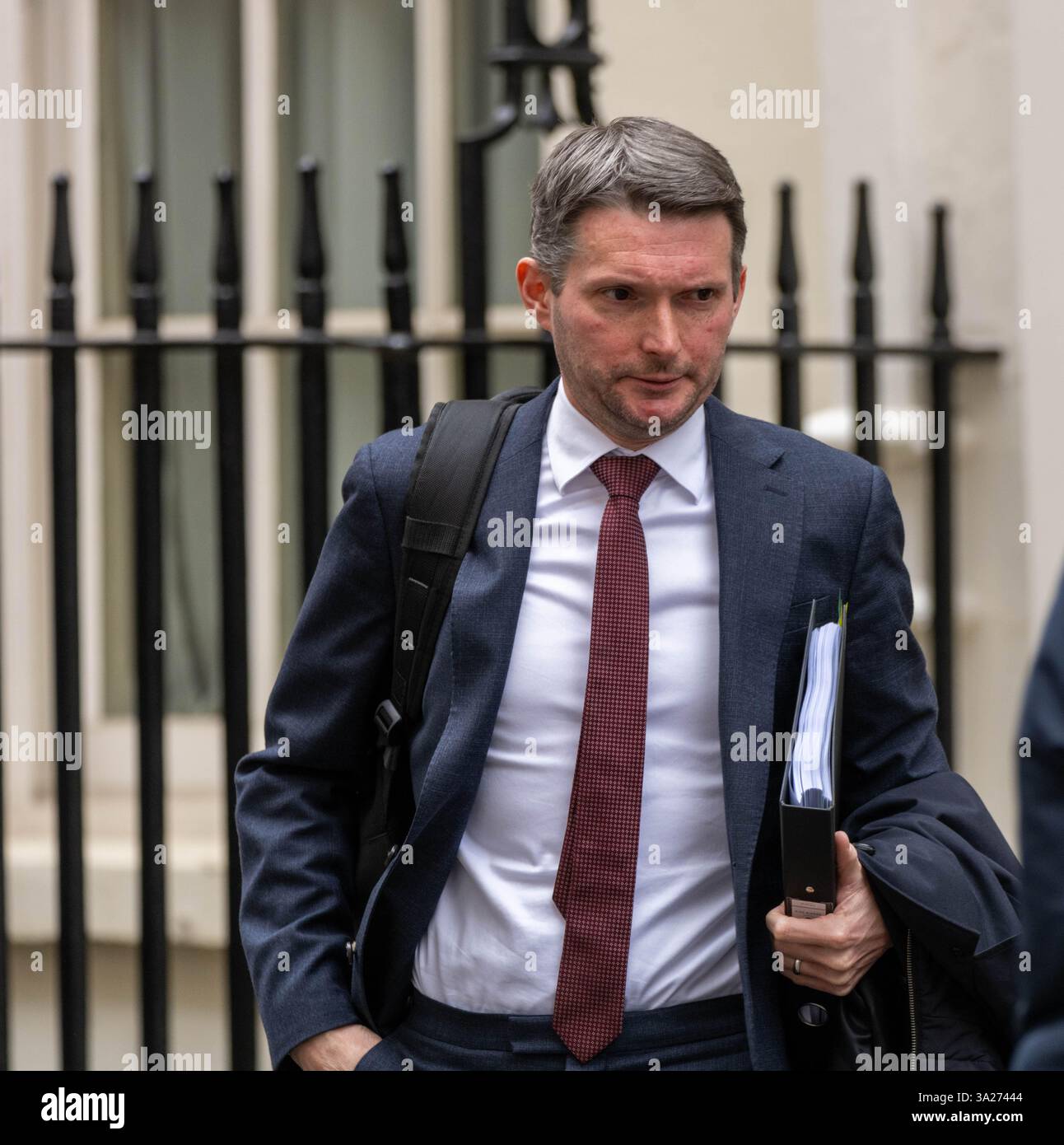London, UK. 12th Mar, 2025. Chris Ward MP, Parliamentary Private ...