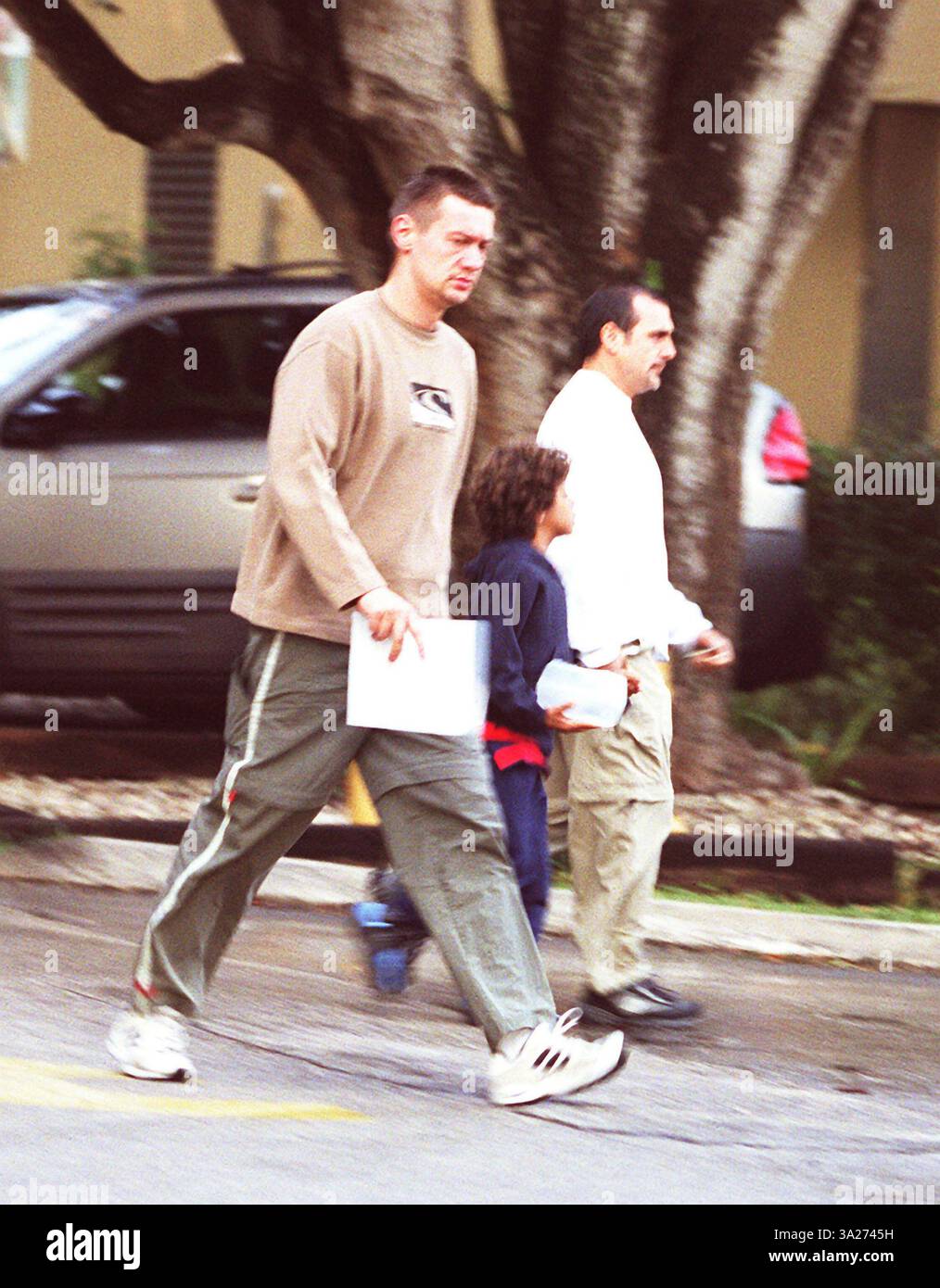 Jan 04, 2001; Miami, Florida, USA; NOAH BECKER son of pro tennis player ...