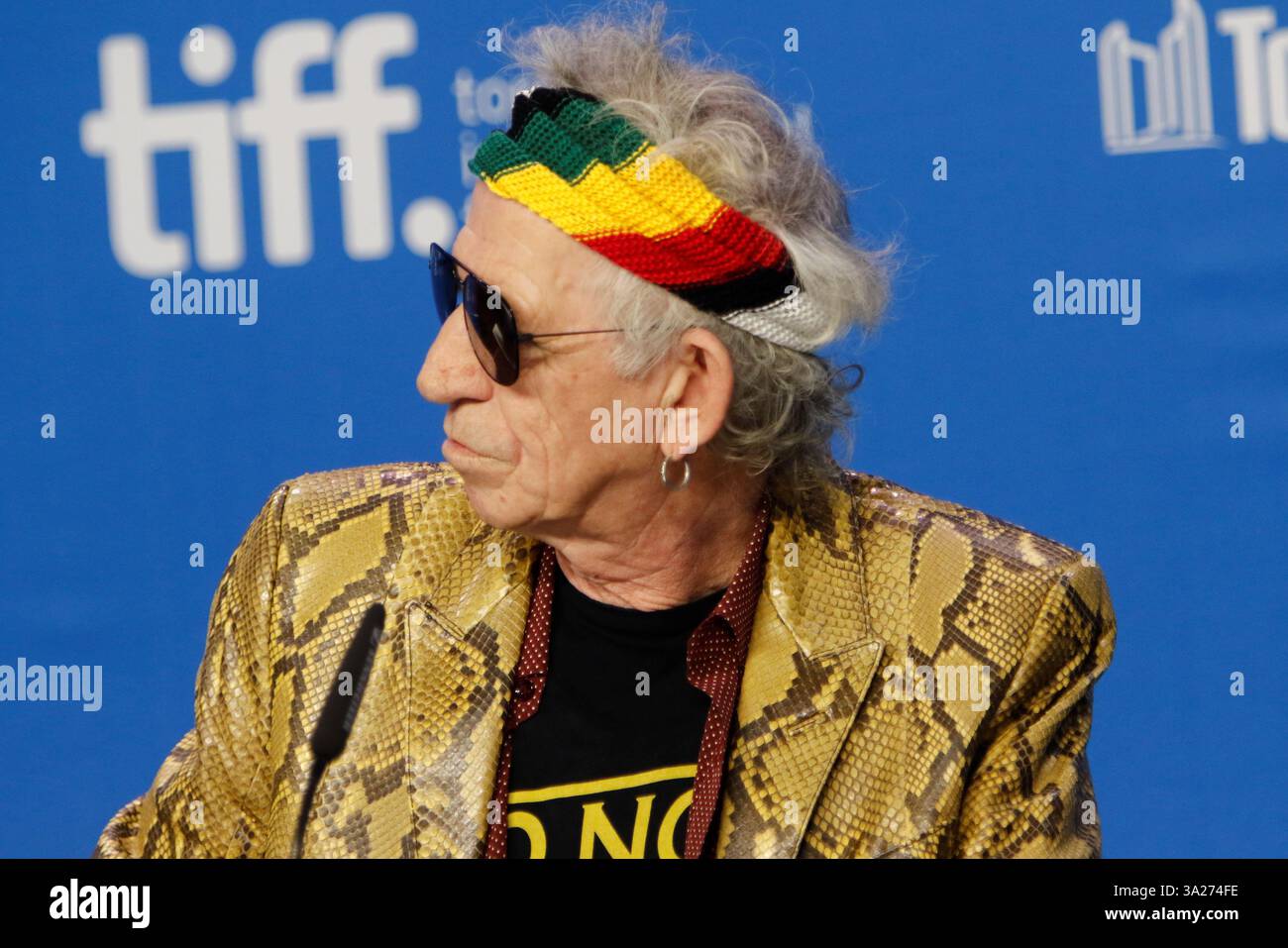 Musician Keith Richards attends the press conference of Keith Richards ...