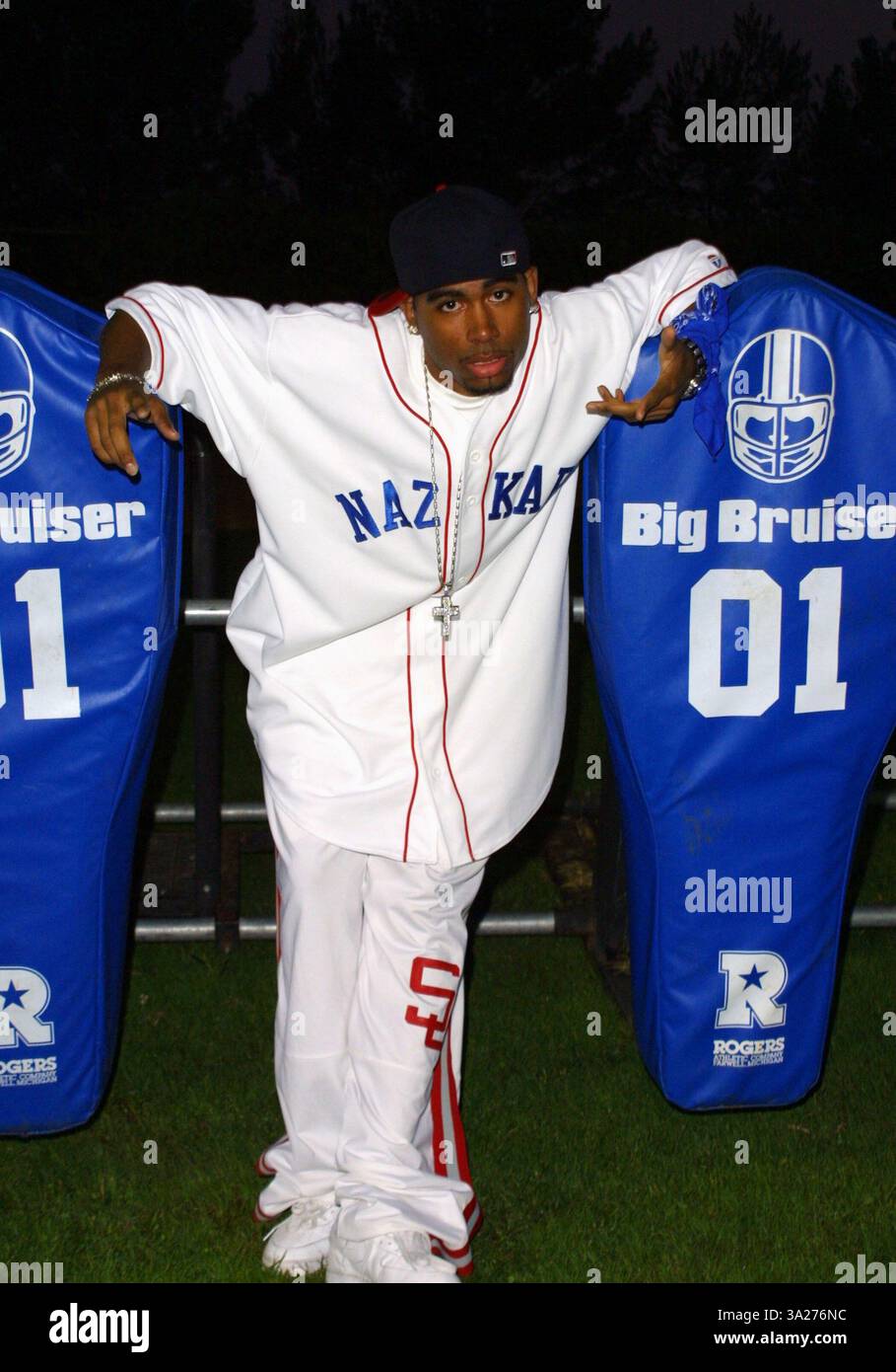 October 1, 2002; Pacific Palisades, CA, USA; Rapper NAZKAR during an ...