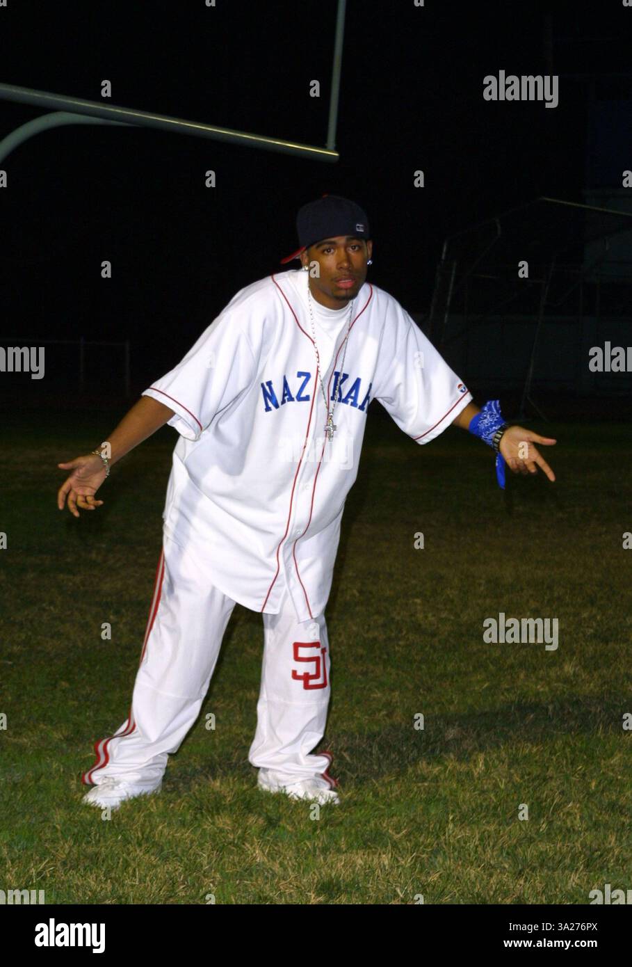 October 1, 2002; Pacific Palisades, CA, USA; Rapper NAZKAR during an ...
