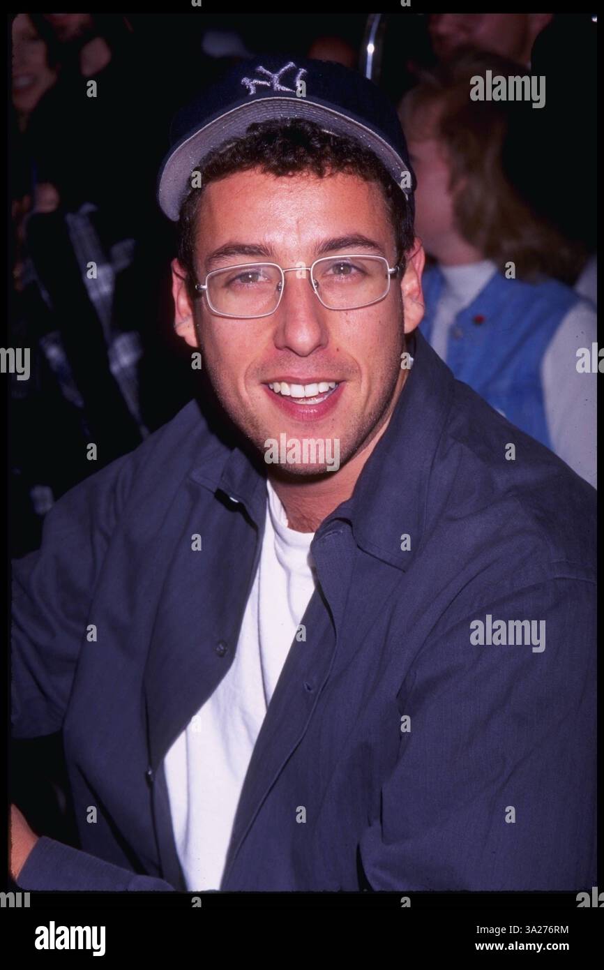 February 7, 1998; Hollywood, CA, USA; Comic actor ADAM SANDLER attends ...