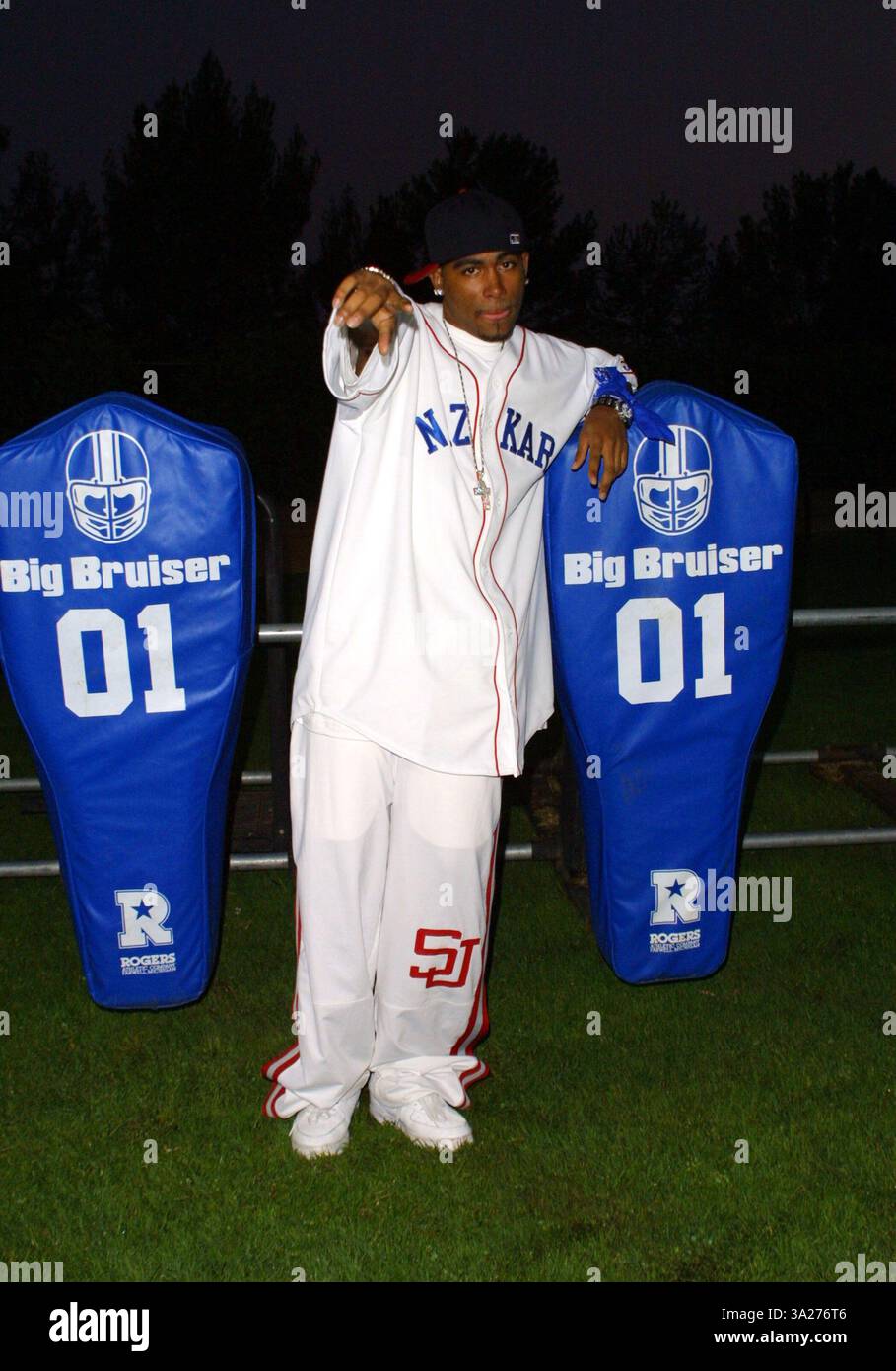 October 1, 2002; Pacific Palisades, CA, USA; Rapper NAZKAR during an ...
