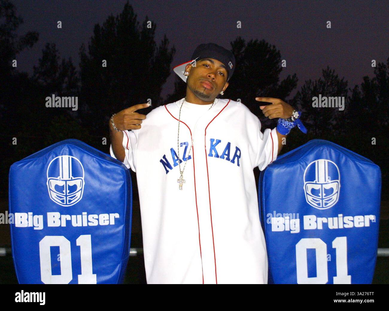 October 1, 2002; Pacific Palisades, CA, USA; Rapper NAZKAR during an ...