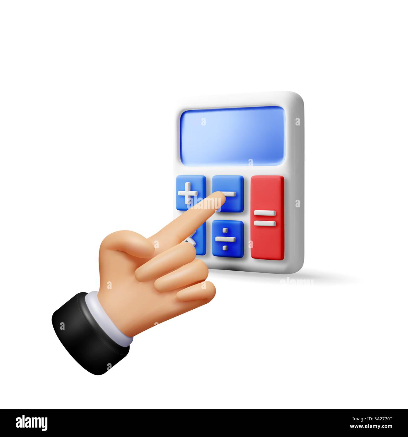 Calculator calculate icon commercial Cut Out Stock Images & Pictures ...