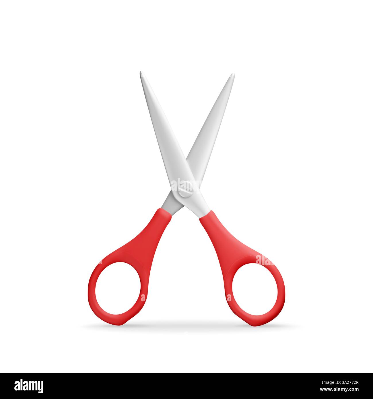 3d scissors Stock Vector Images - Alamy