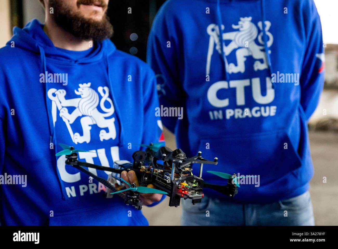 Flight demonstrations of drones made by team of Faculty of Electrical ...