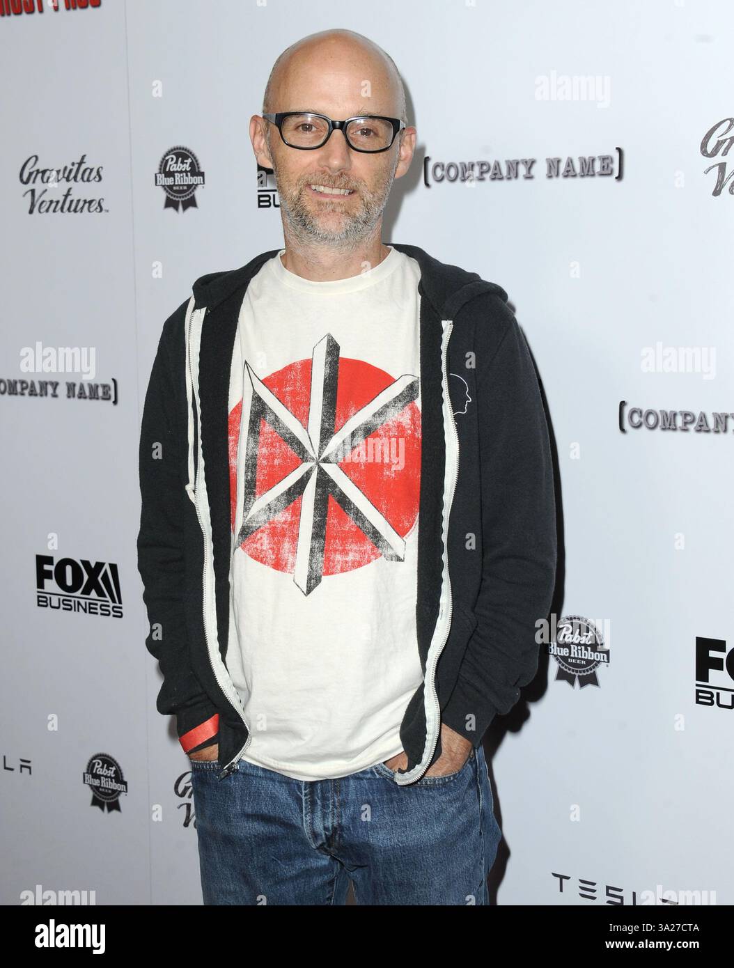 Moby attends the premiere of the documentary 'All Things Must Pass' at ...