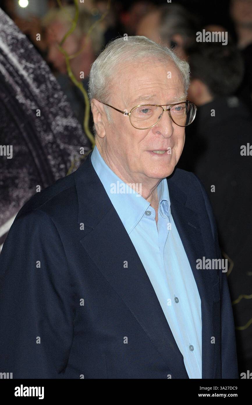 Sir Michael Caine attending of the European Premiere of THE LAST ...