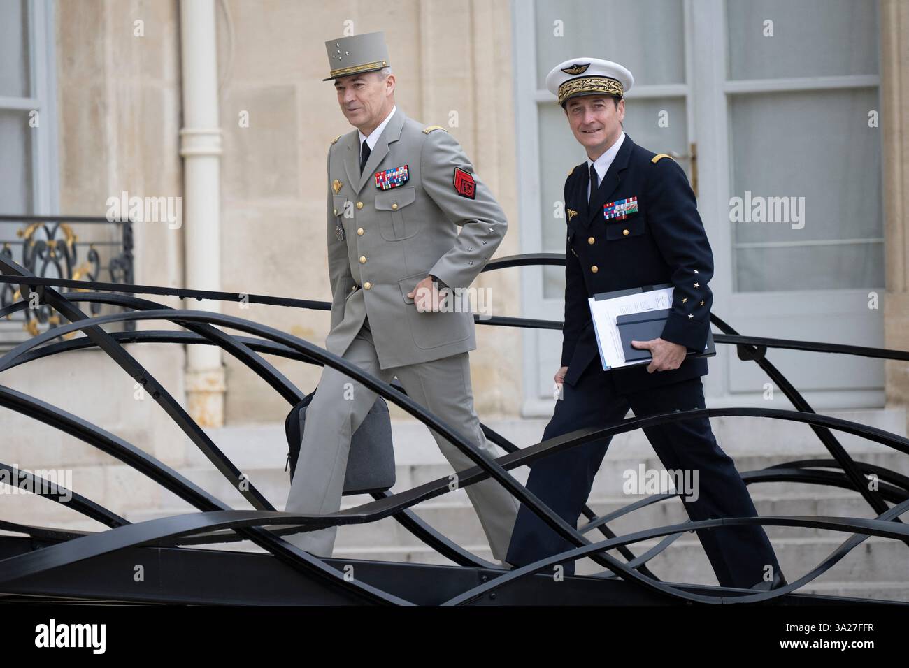 Paris, France. 12th Mar, 2025. Chief of Staff of the French Armed ...
