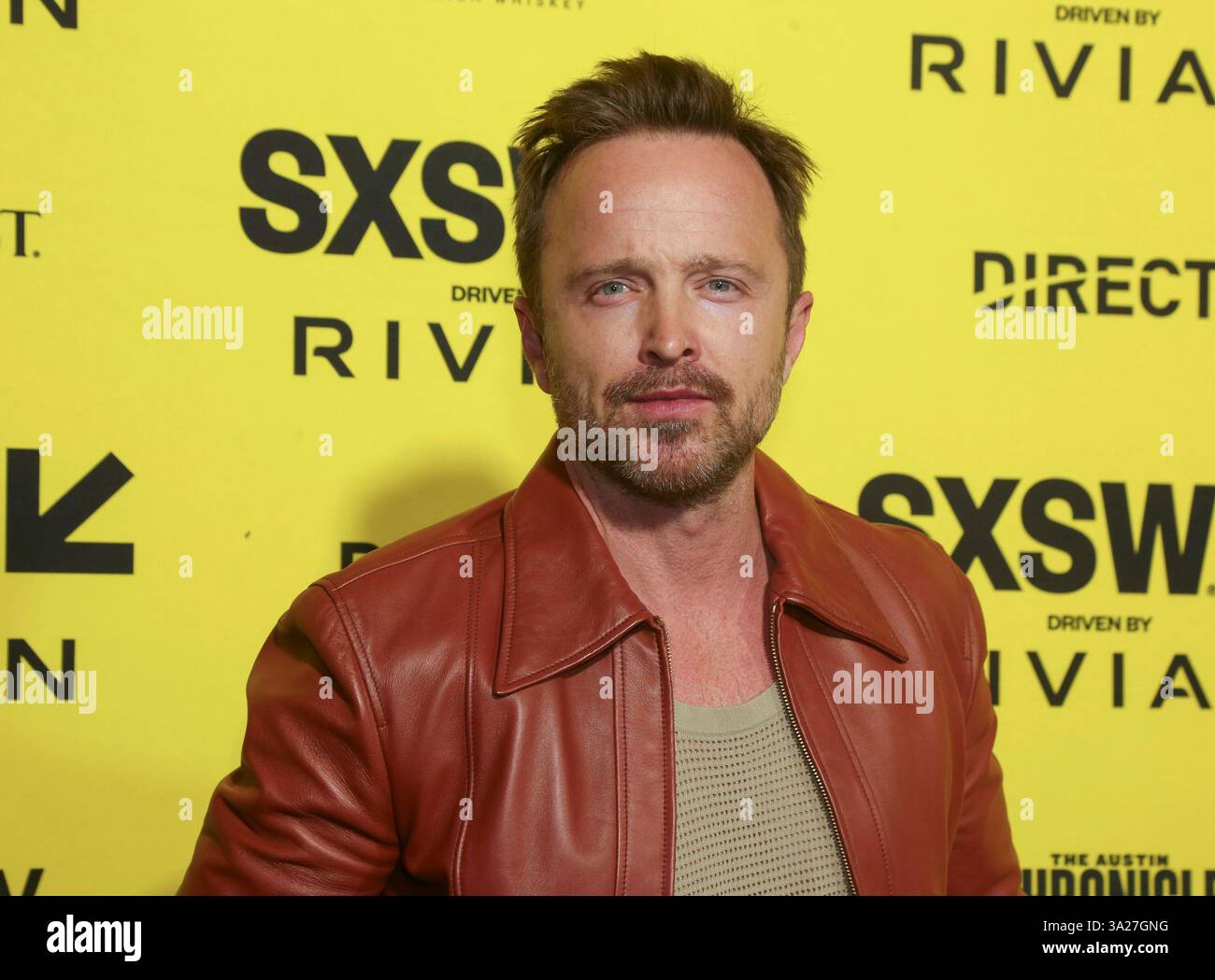 Aaron Paul arrives for the the world premiere of "Ash" at the Paramount ...