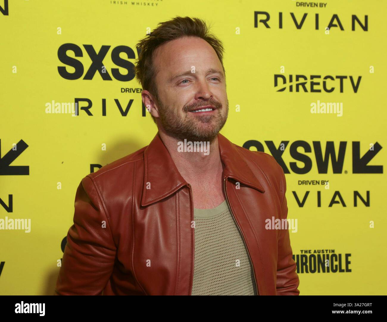 Aaron Paul arrives for the the world premiere of "Ash" at the Paramount ...