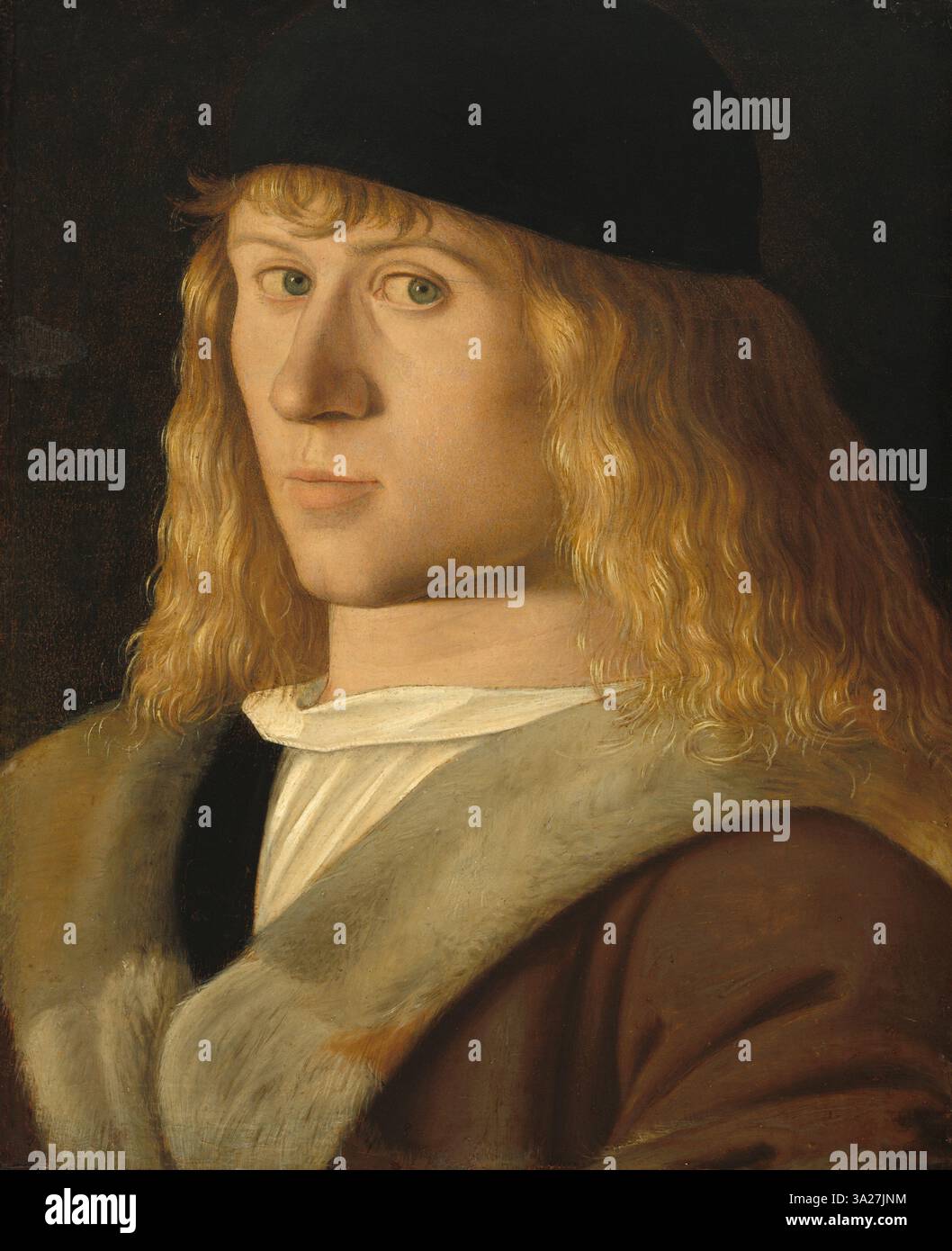 Venetian 16th Century, Portrait of a Young Man, c. 1505, oil on panel ...
