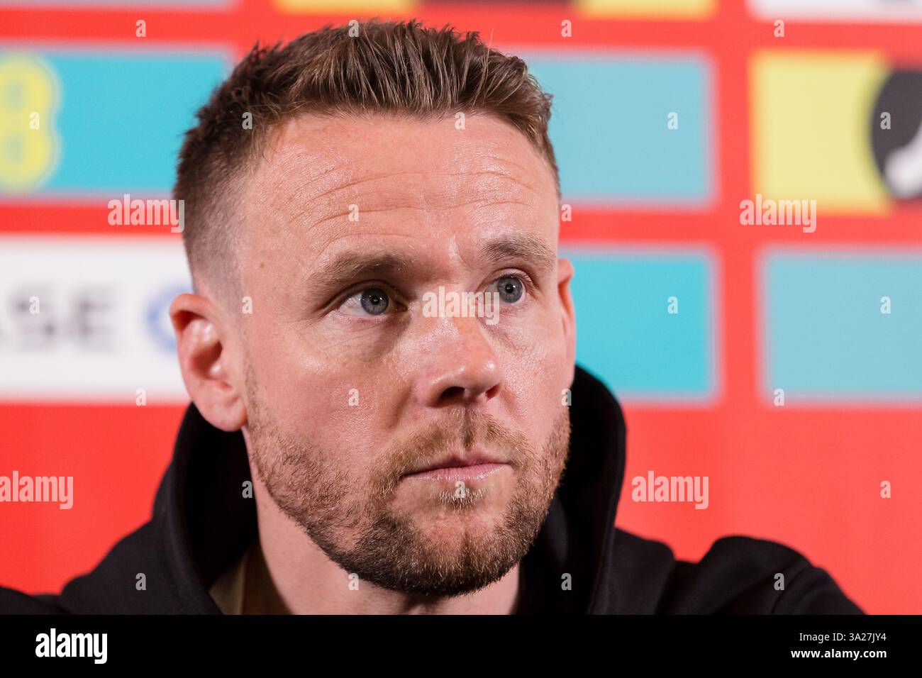 PONTYCLUN, WALES - 12 MARCH 2025: Wales U19 National Team Manager Chris ...