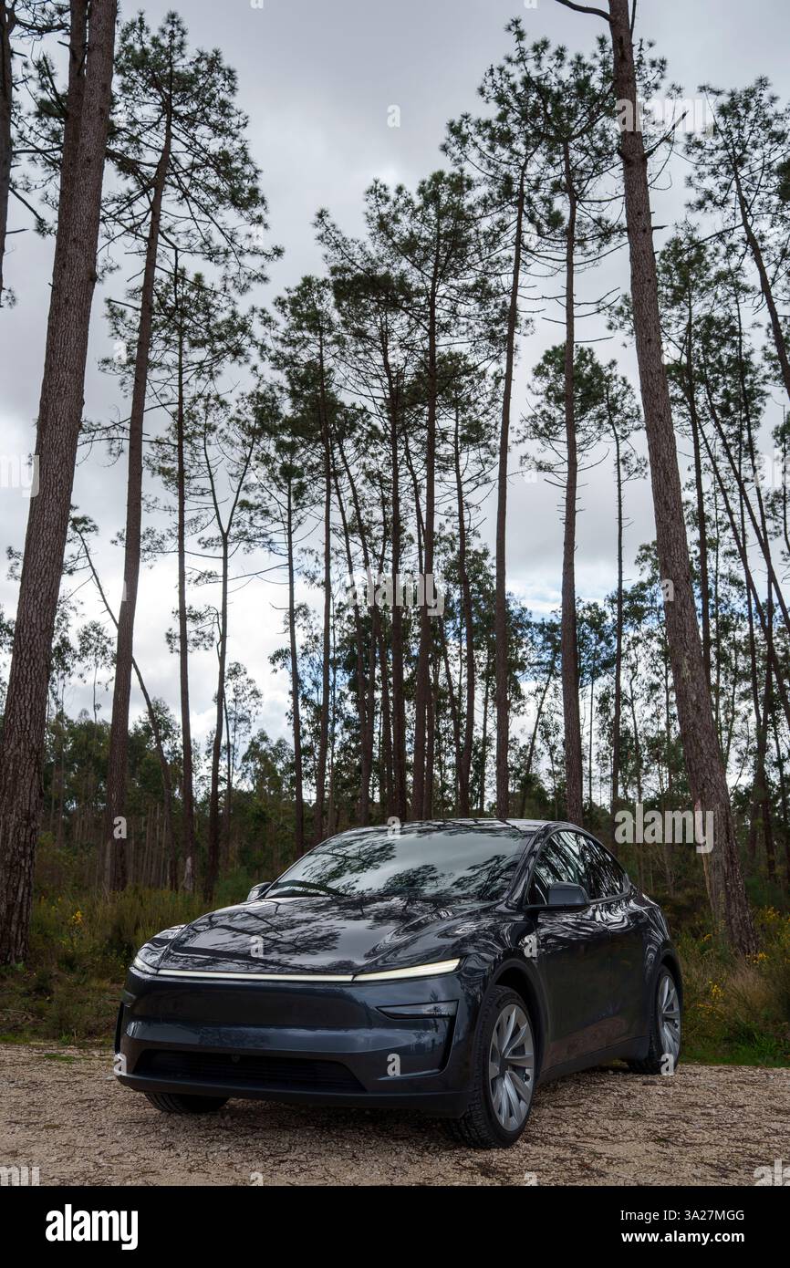 Tesla Model Y Juniper Stock Photo - Alamy