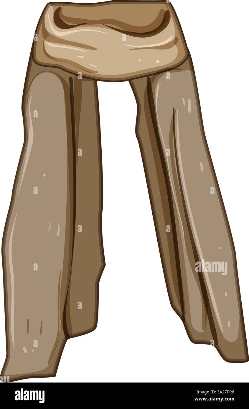 airtight woman scarf cartoon vector illustration Stock Vector Image ...