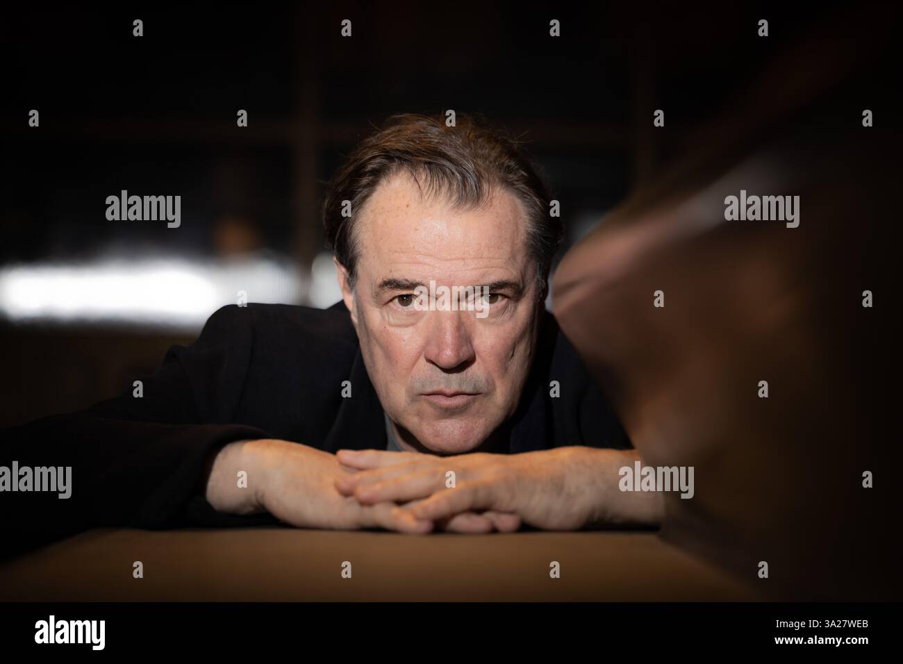 Berlin, Germany. 12th Mar, 2025. Sebastian Koch, actor, photographed ...