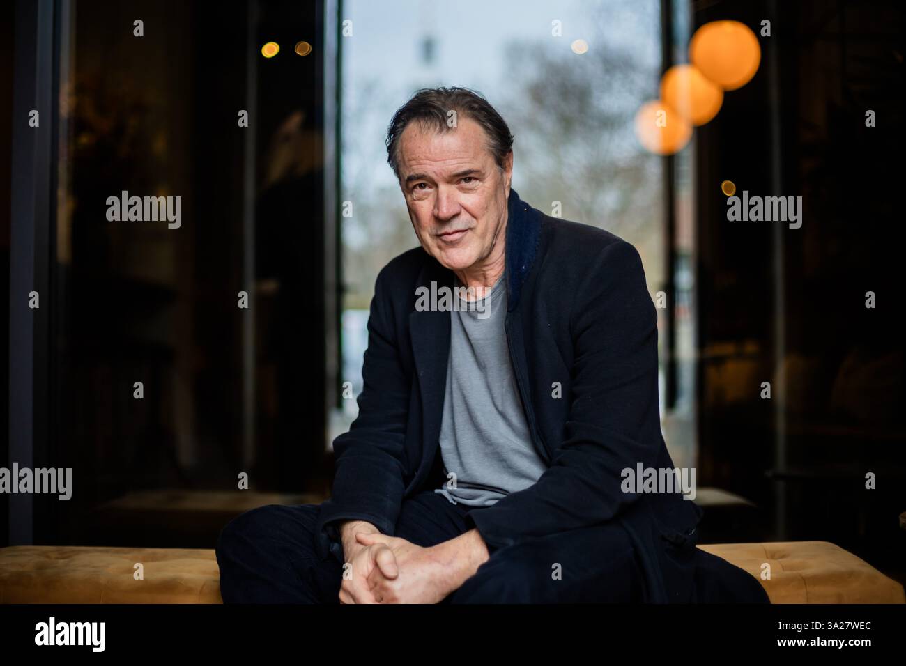 Berlin, Germany. 12th Mar, 2025. Sebastian Koch, actor, photographed ...