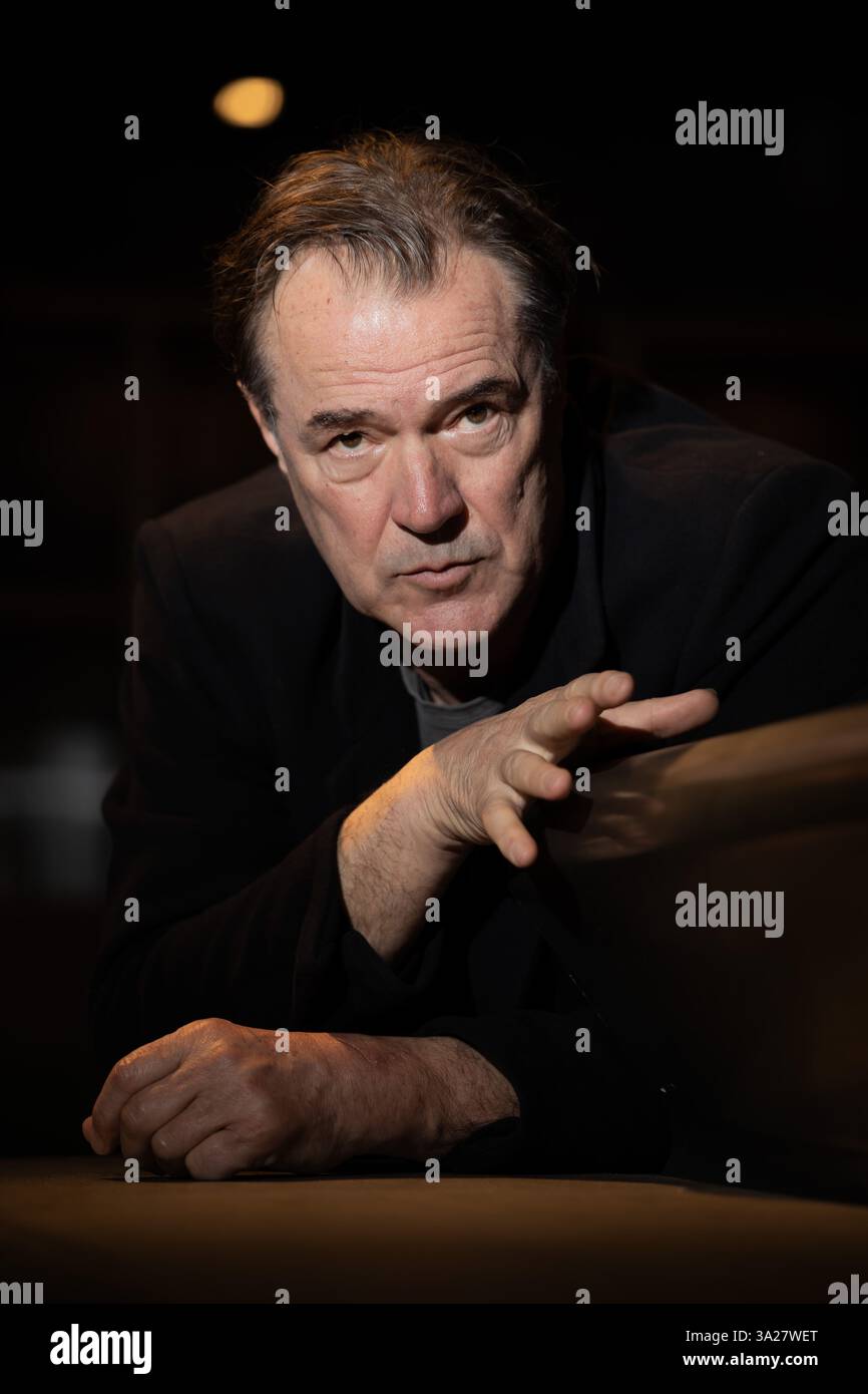 Berlin, Germany. 12th Mar, 2025. Sebastian Koch, actor, photographed ...