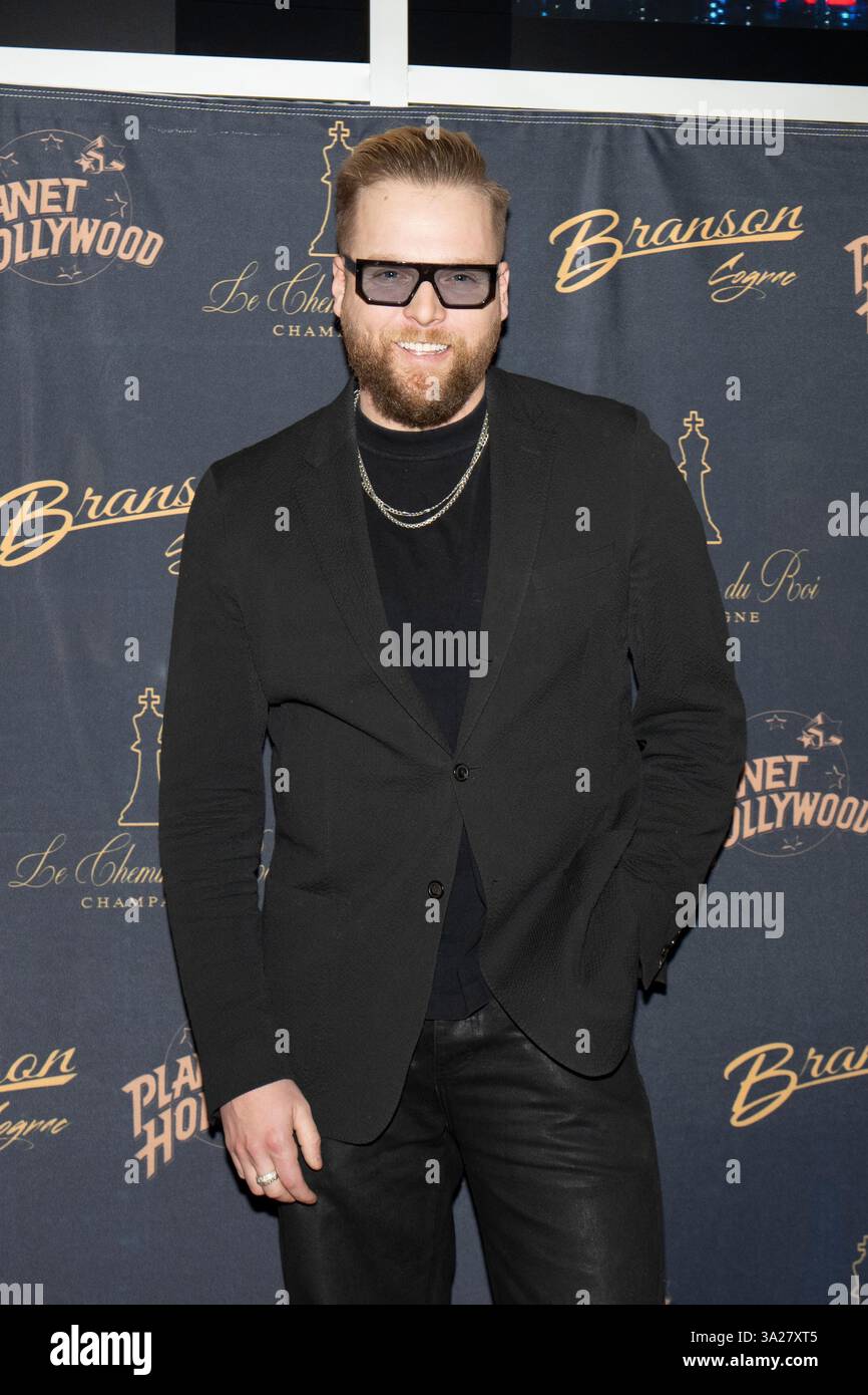 Bryan Griffin attends the Planet Hollywood Grand Opening Party at ...