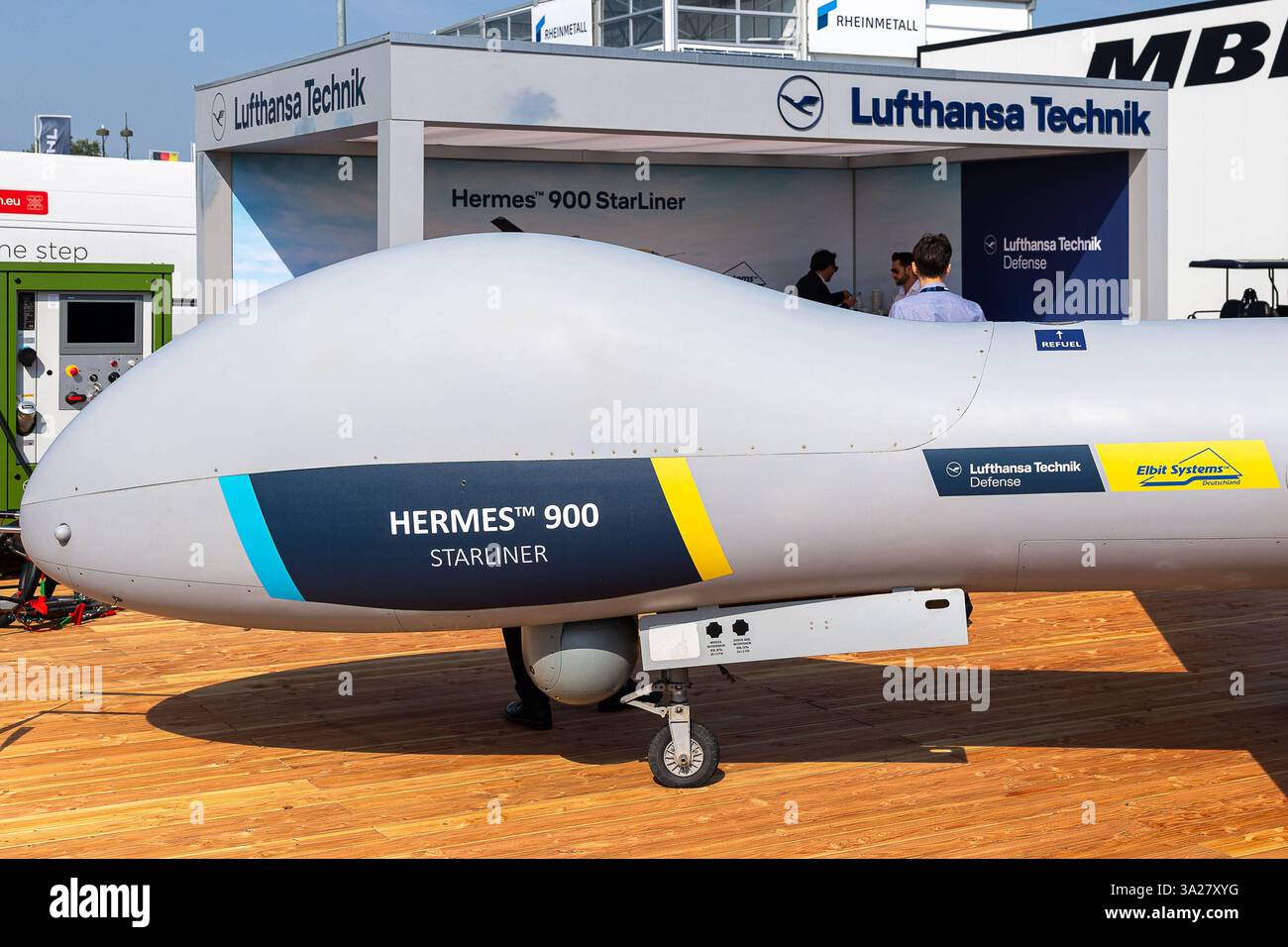 Internationale Luft- und Raumfahrtausstellung ILA, Berlin, 08.06.2024 Präsentation der Hermes ...