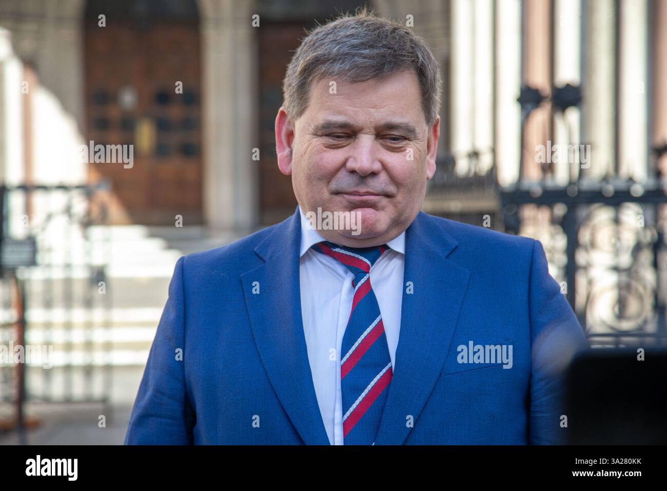 March 12, 2025, London, England, United Kingdom: Former conservative ...