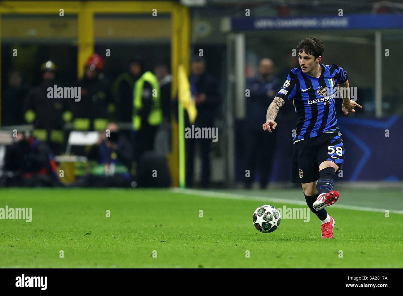 Milano, Italy. 11th Mar, 2025. Matteo Cocchi of Fc Internazionale in ...