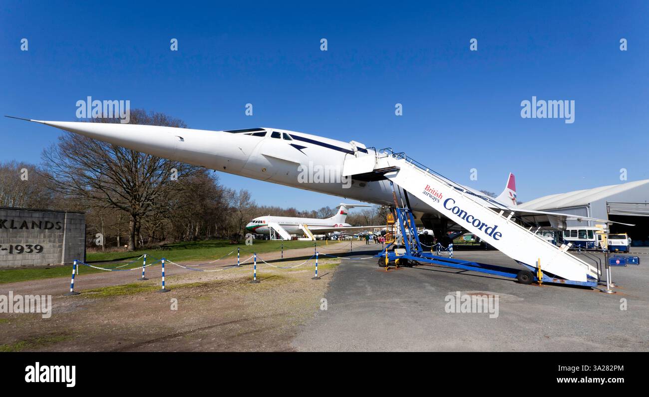 Concorde flight british airways hi-res stock photography and images - Alamy