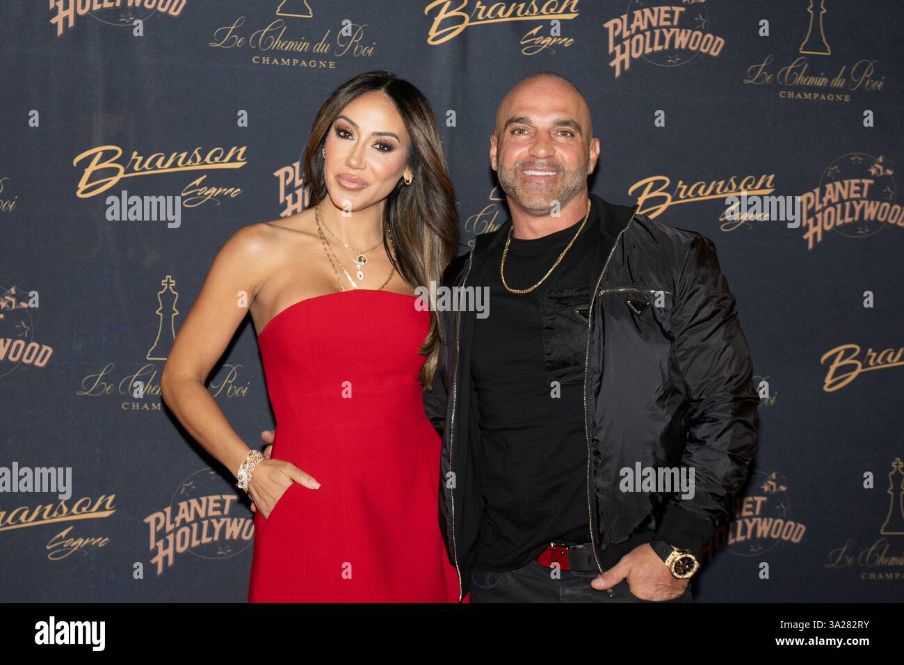 Melissa Gorga and Joe Gorga attends the Planet Hollywood Grand Opening ...