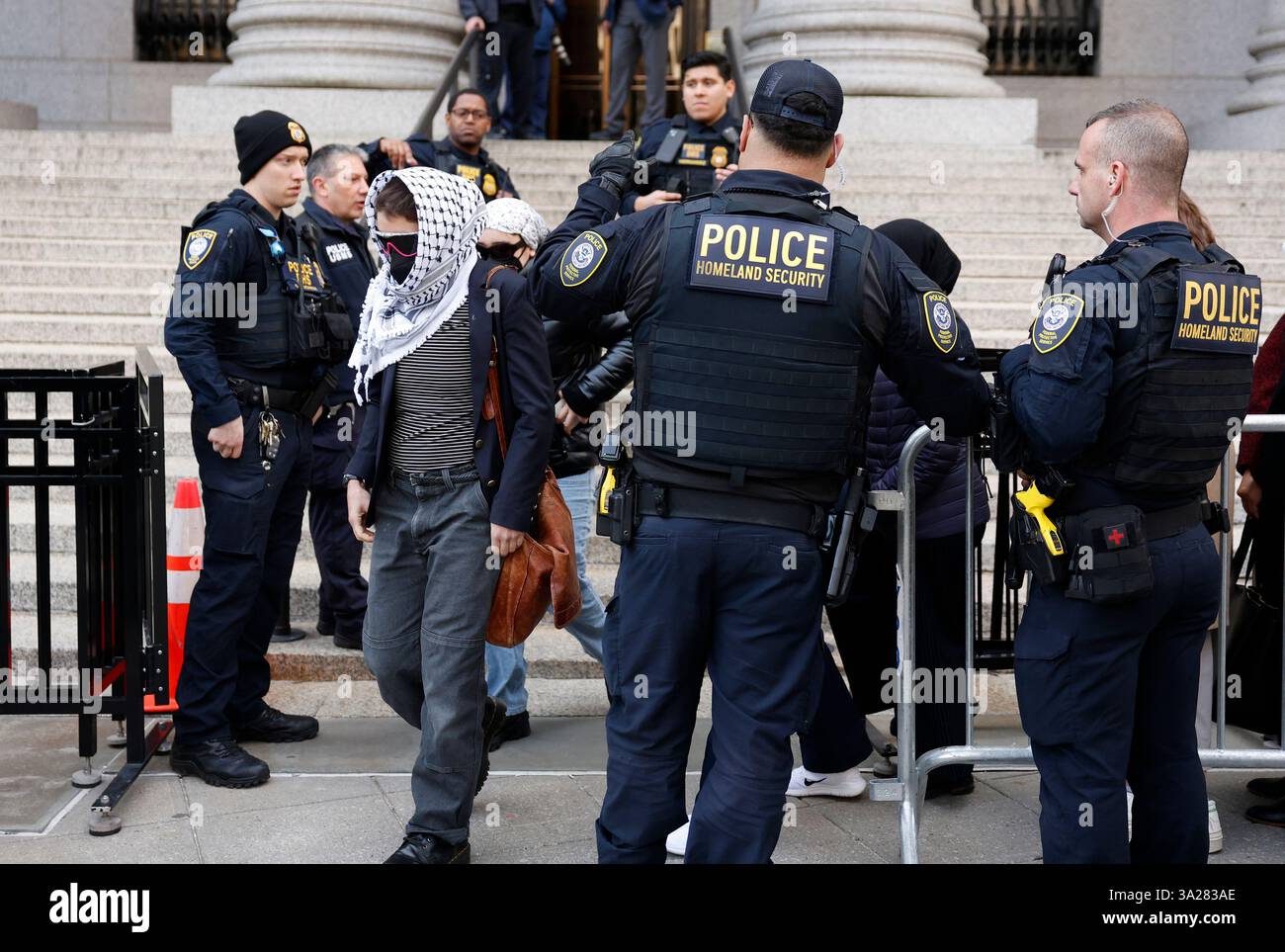 New York, United States. 12th Mar, 2025. Department of Homeland ...