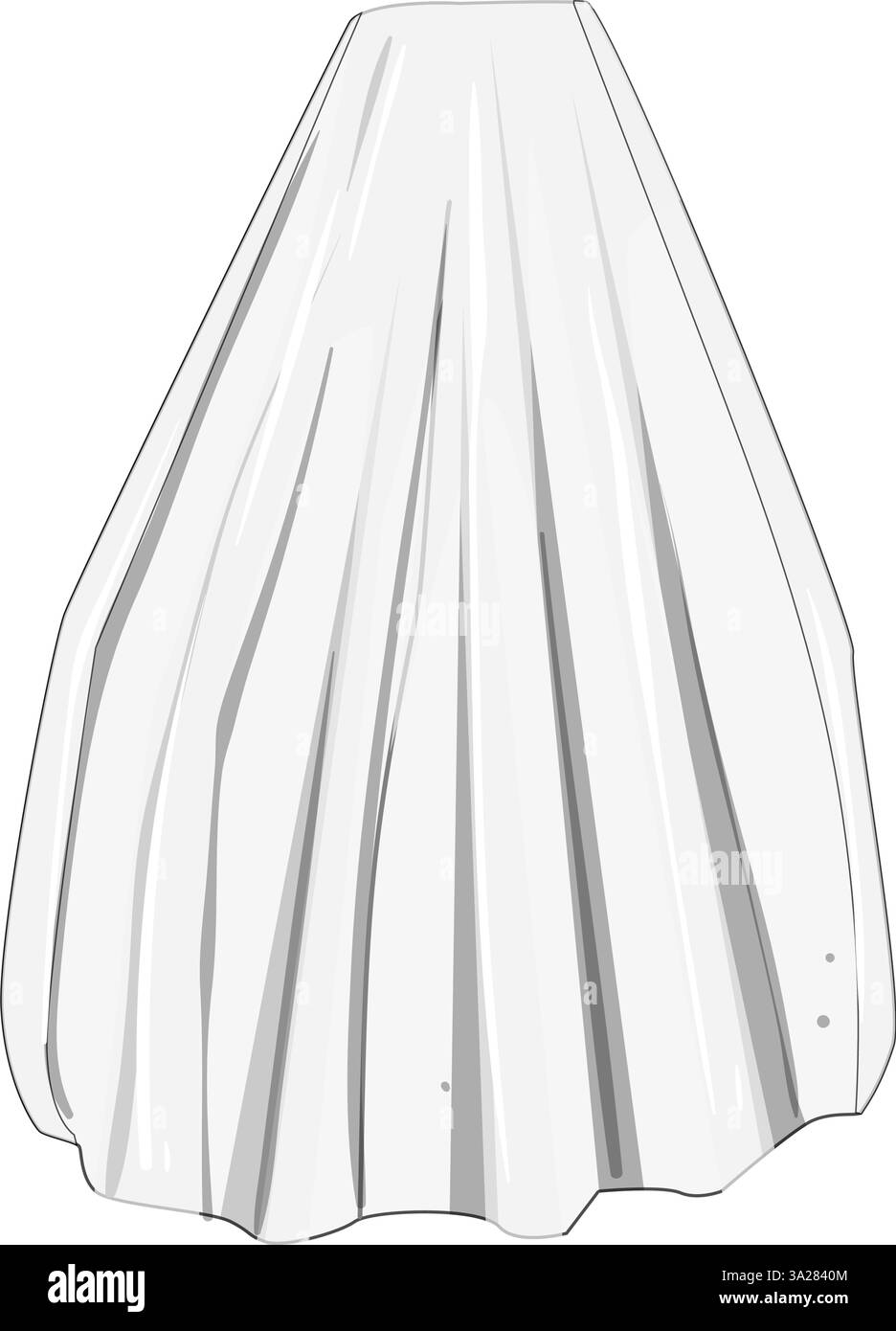 bride veil bridal cartoon vector illustration Stock Vector Image & Art ...