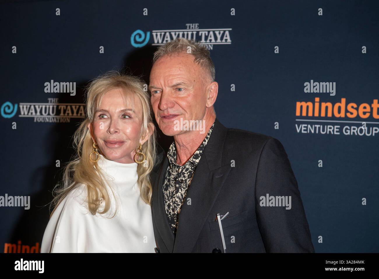 Sting And Trudie Styler 2025