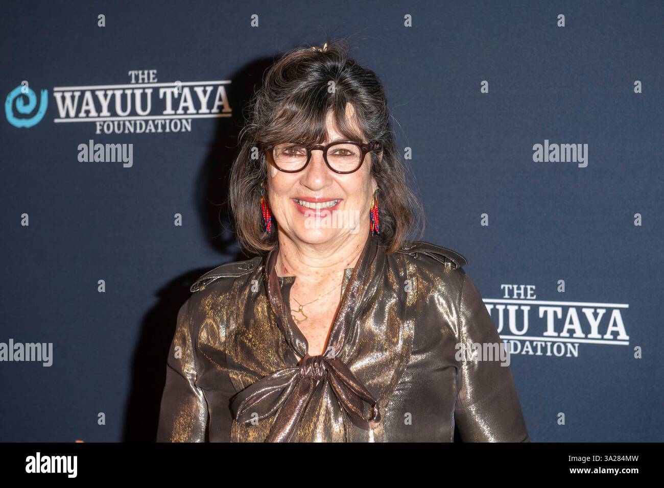 New York, United States. 11th Mar, 2025. Christiane Amanpour attends ...