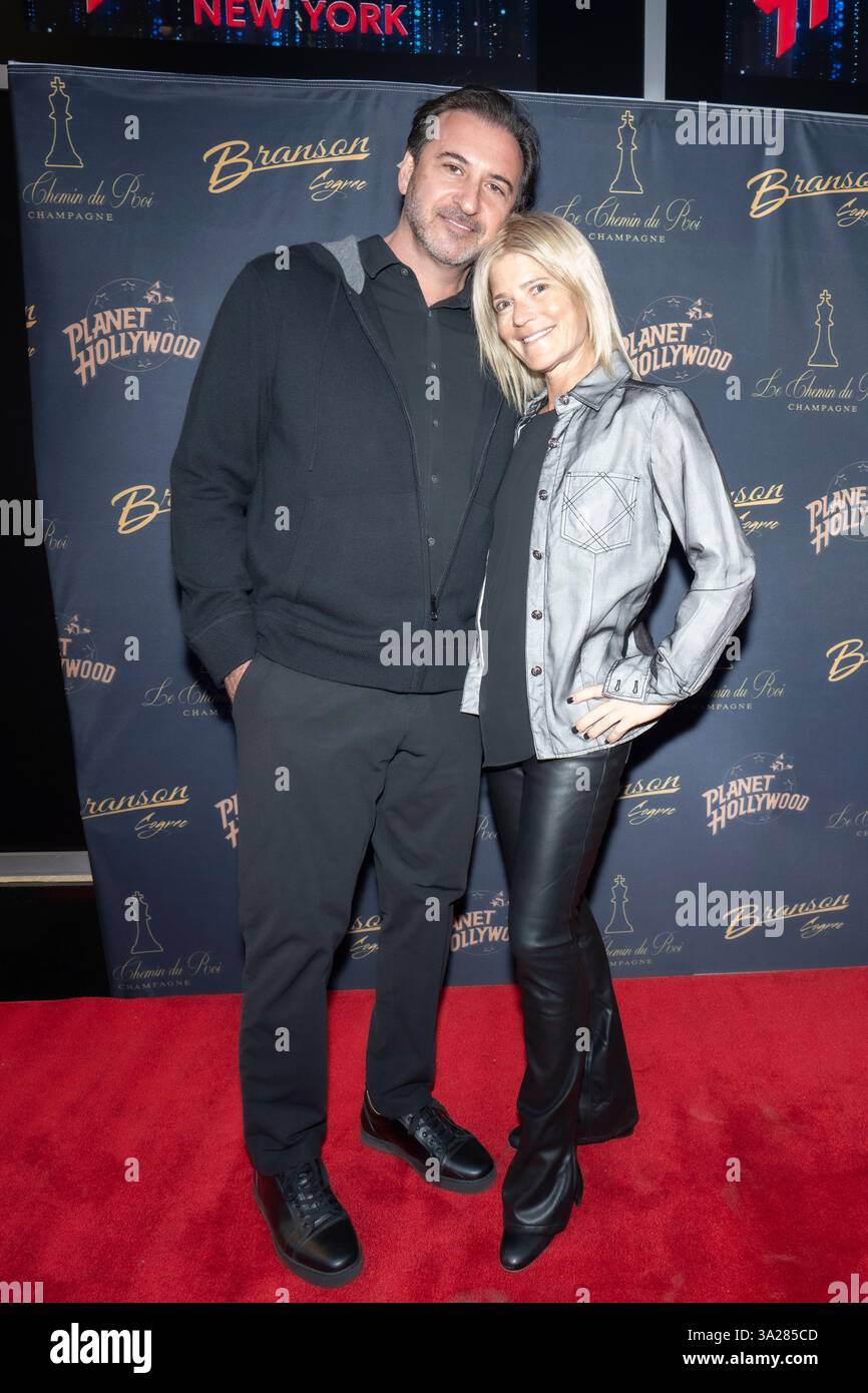 New York, NY on March 11, 2025, David Lerman and Lizzie Grubman attends ...