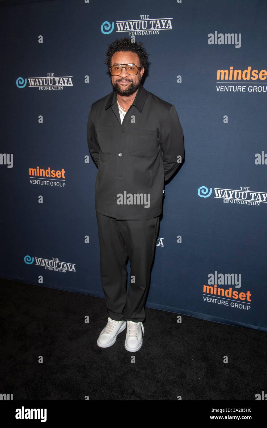 New York, United States. 11th Mar, 2025. Shaggy attends the 2025 Wayuu ...