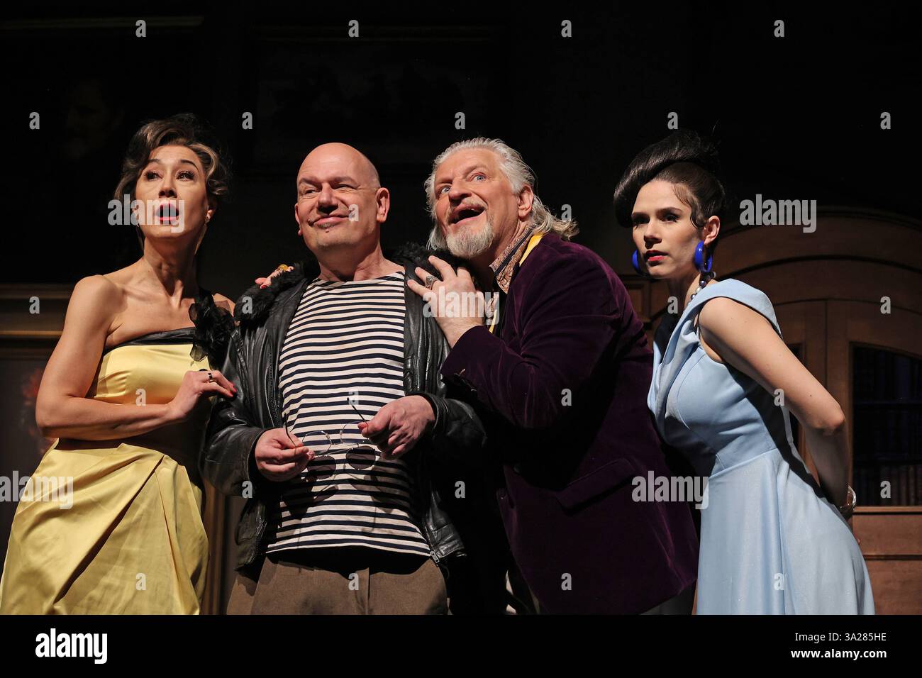 v.l. Krista Birkner, Oliver Nitsche, Frank Kessler und Helen Barke in ...