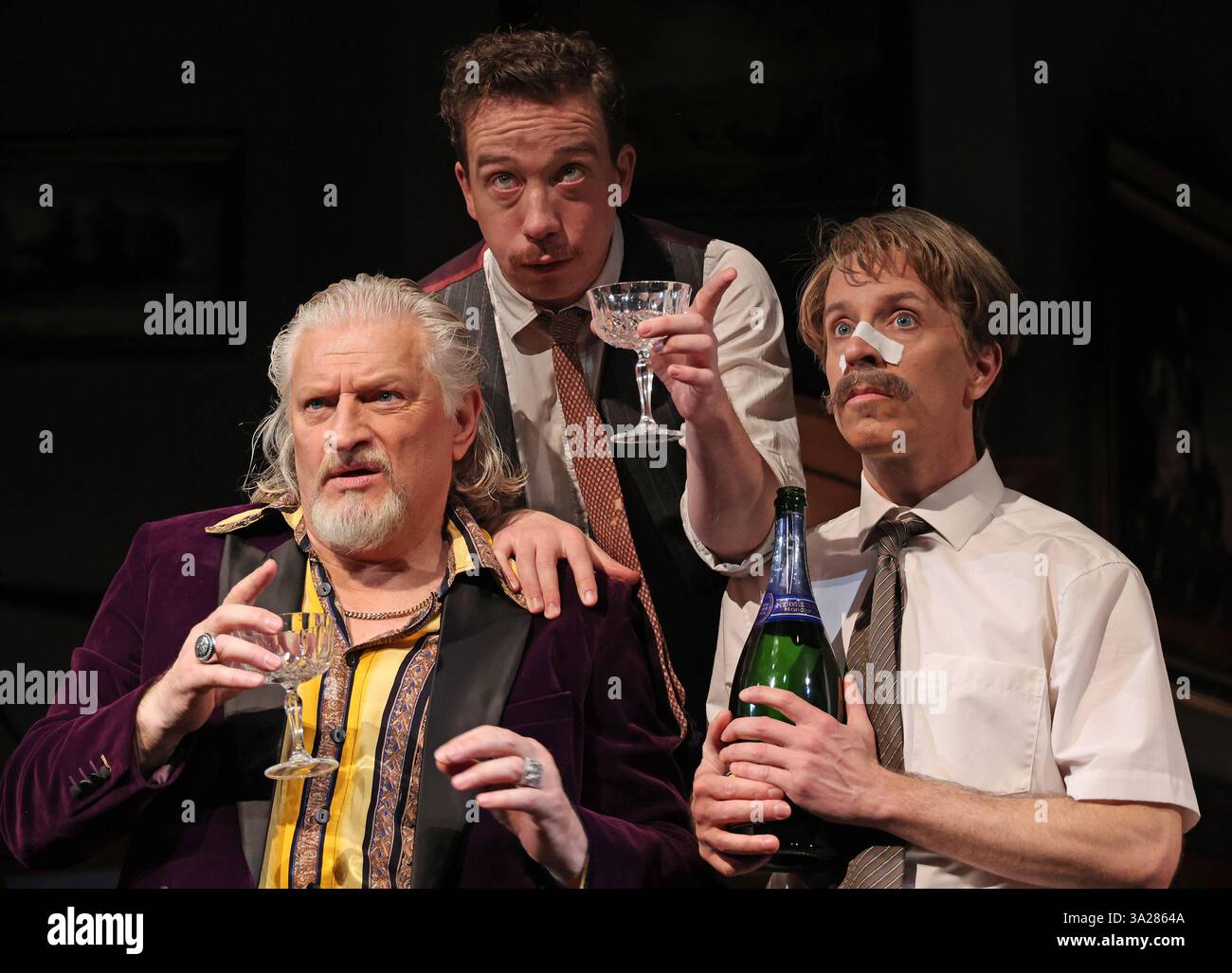 v.l. Frank Kessler mit Lukas Benjamin Engel und Oliver Seidel in der ...